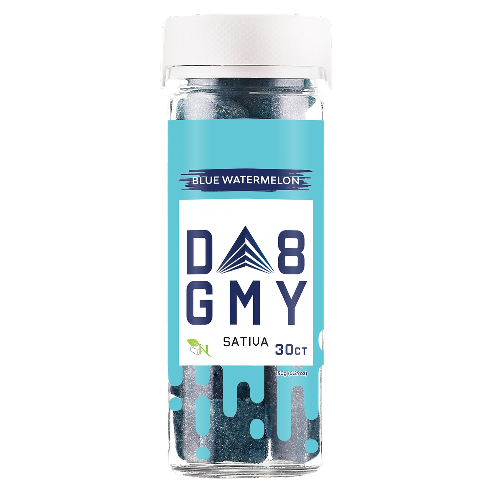 A Gift From Nature: Delta 8 Gummies 30ct Blue Watermelon – 750mg (25mg ...