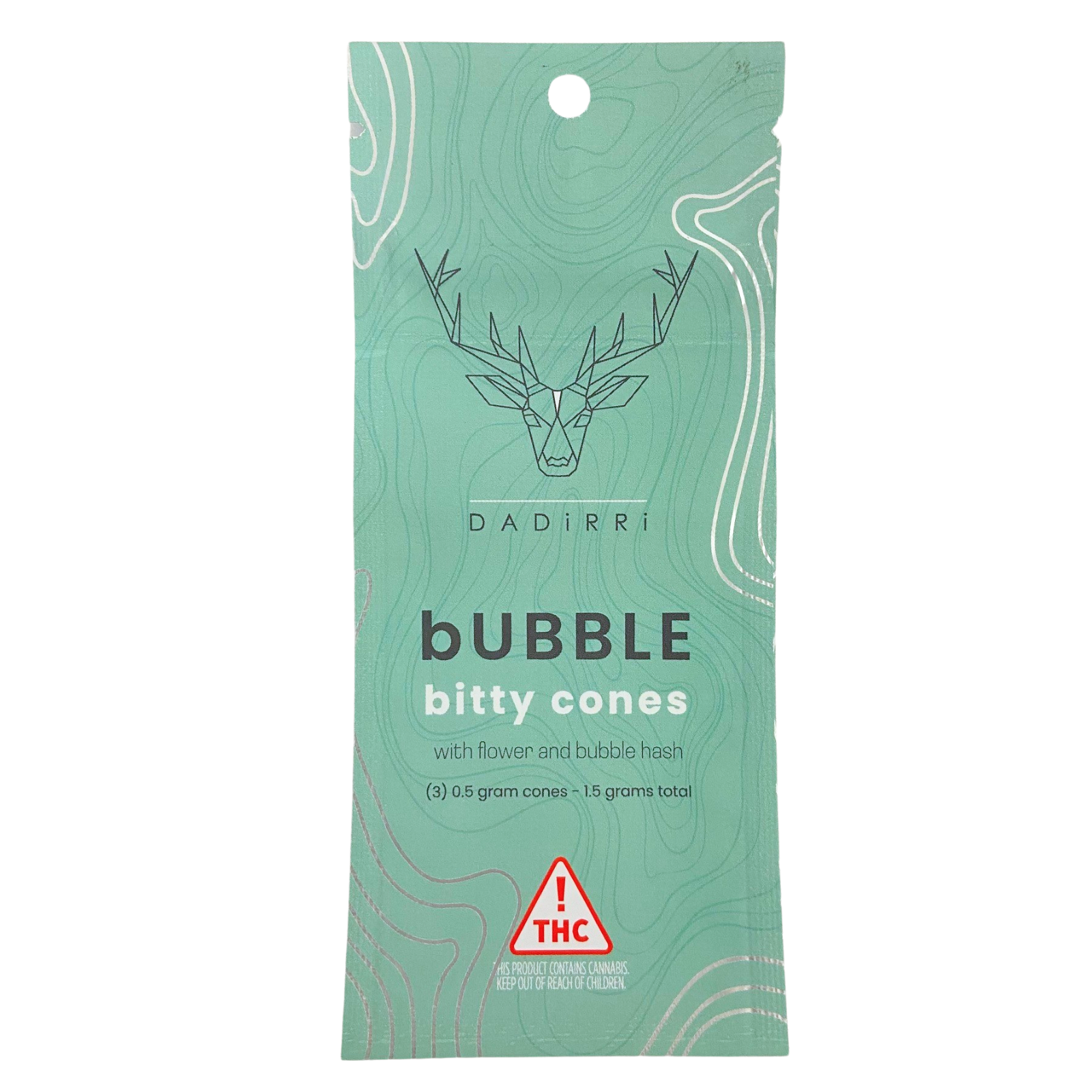 DADiRRi: DADiRRi Bubble Cone- 3 pack Bitties (1.5 grams total) Sativa ...