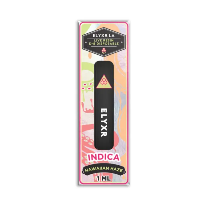Elyxr: Live Resin Delta 8 Disposable 1 Gram (1000mg) | Indica ...