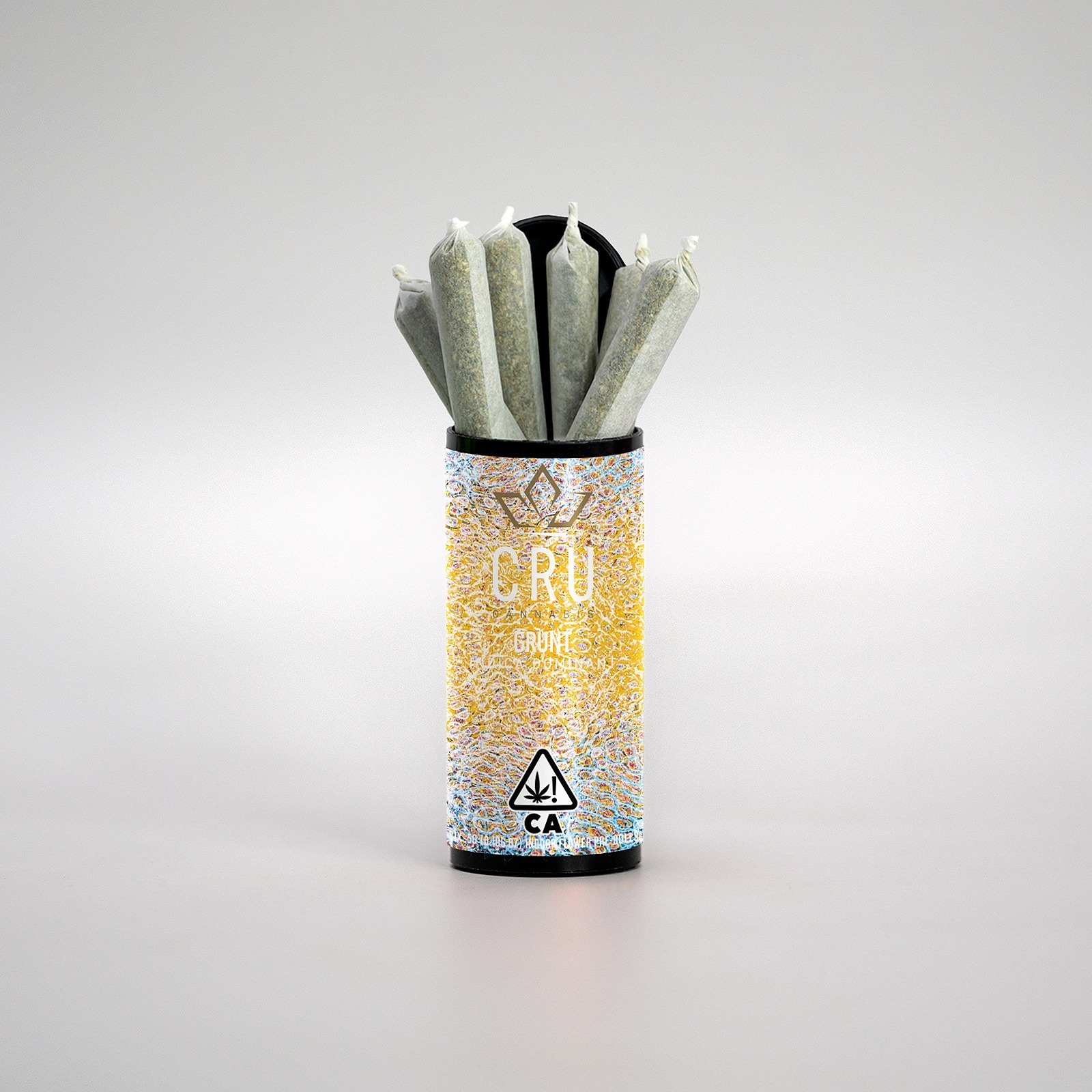 CRU Cannabis: Grunt (0.5G Pre-Roll 6 pack) | Leafly