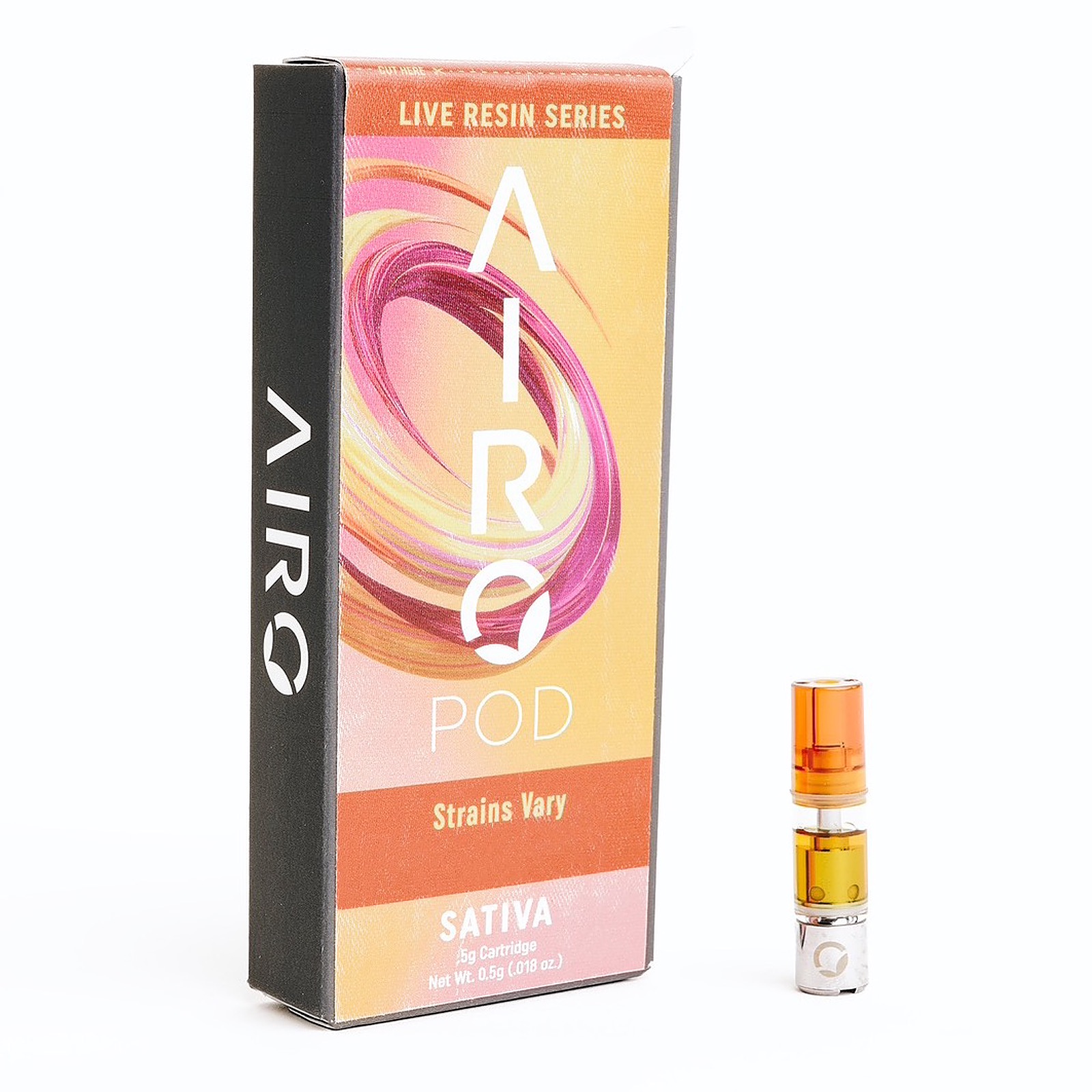 Airo Brands: Live Resin Series - Sativa - AiroPod - 0.5g | Leafly