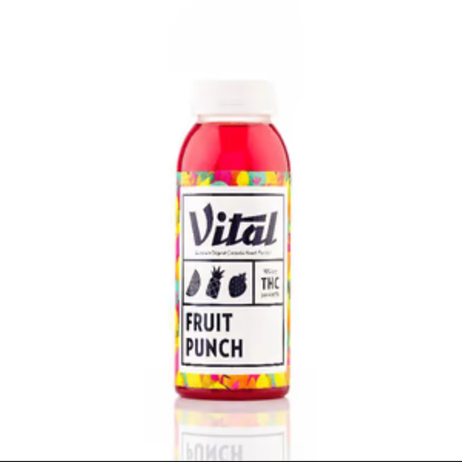 Vital: Vital Fruit Punch 100mg 8 ounce | Leafly