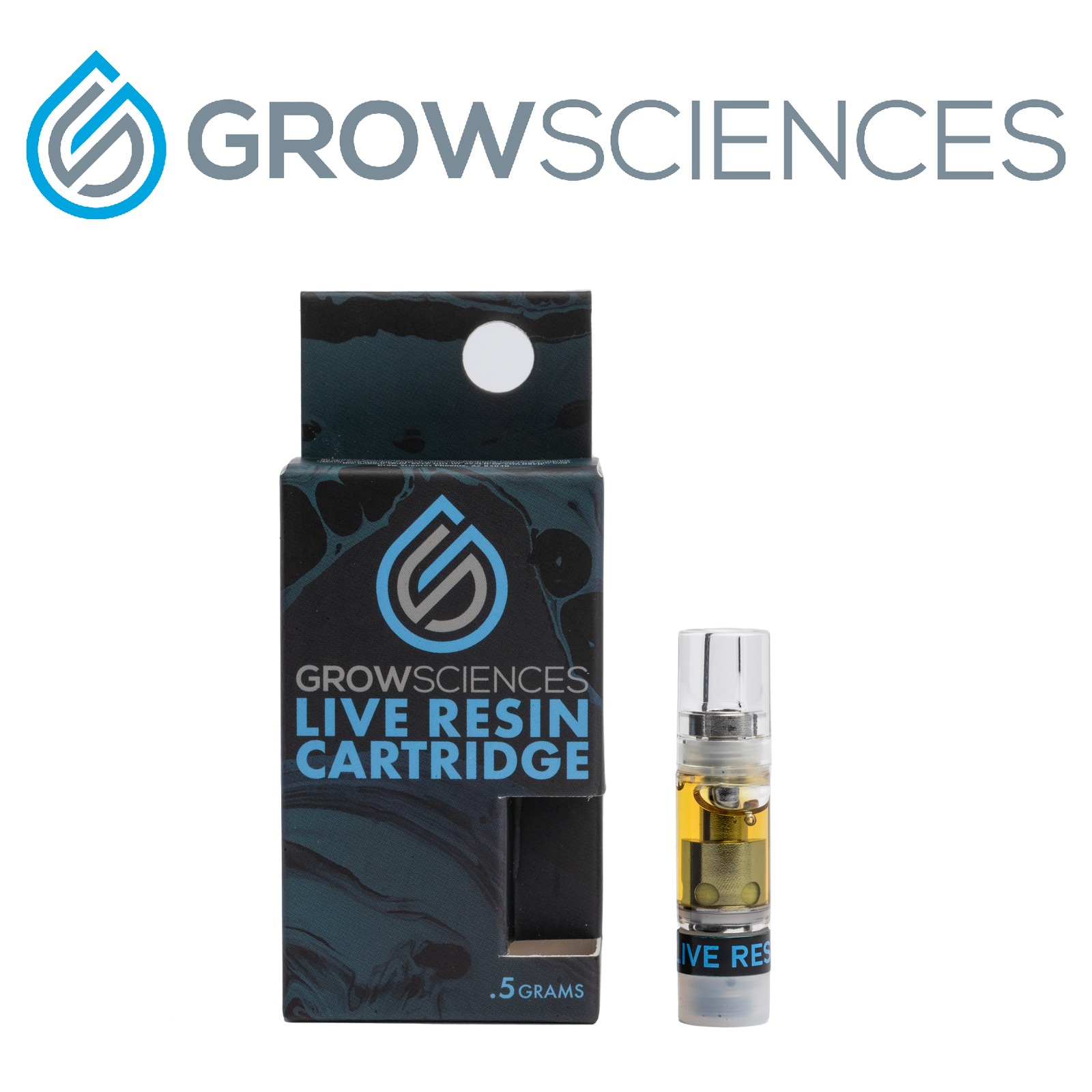 Grow Sciences: Grape Cream Cake Live Resin Cartridge (.5g) | Leafly