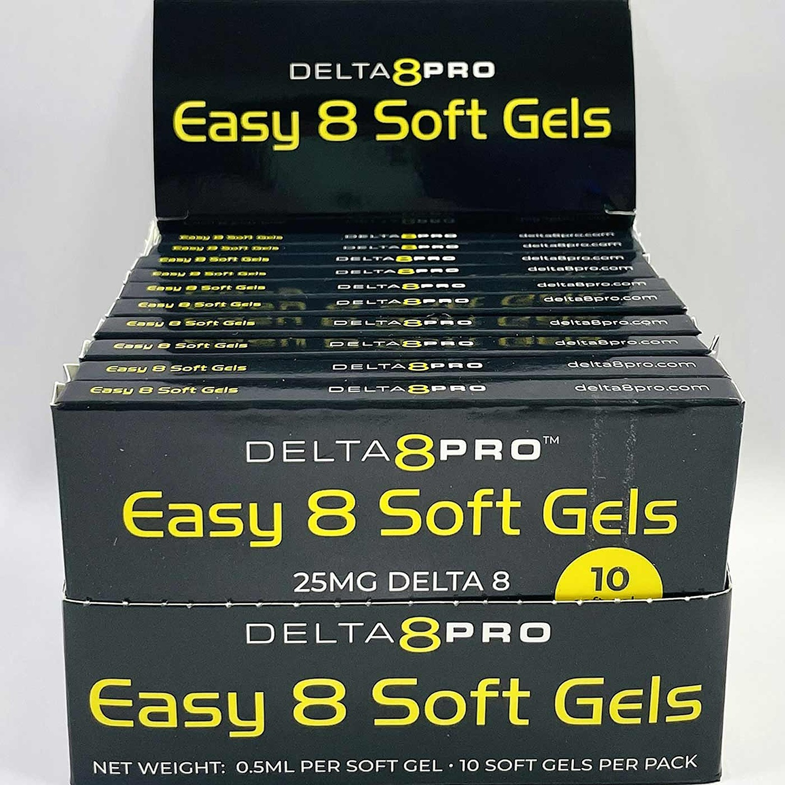 Delta 8 Pro: CBN Soft Gels 25mg Delta-8 THC/ 2.5mg CBN | Leafly