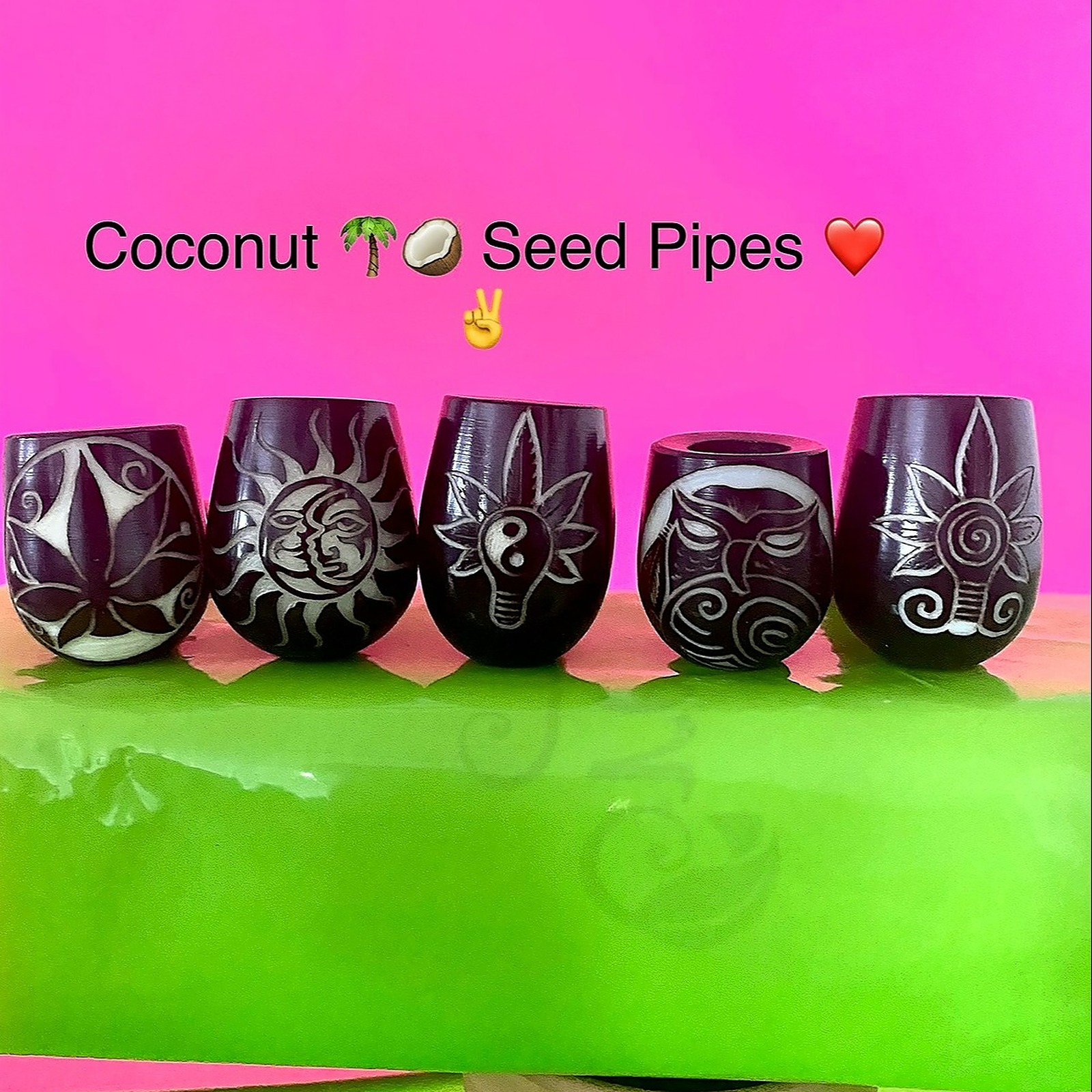 COCONUT SEED PIPES: Panas Coconut Seed Pipes | Leafly