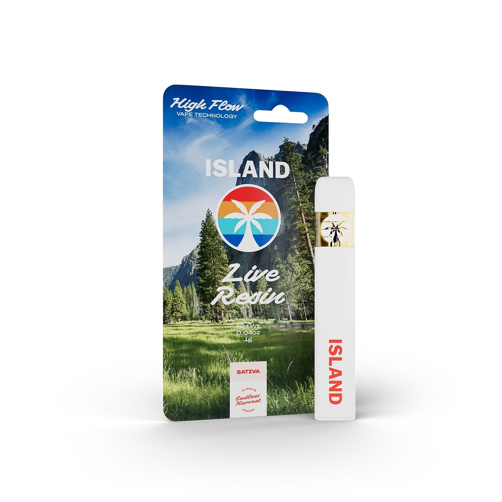 Island: Island All-In-One Live Resin Vape: Mimosa (Sativa) | Leafly