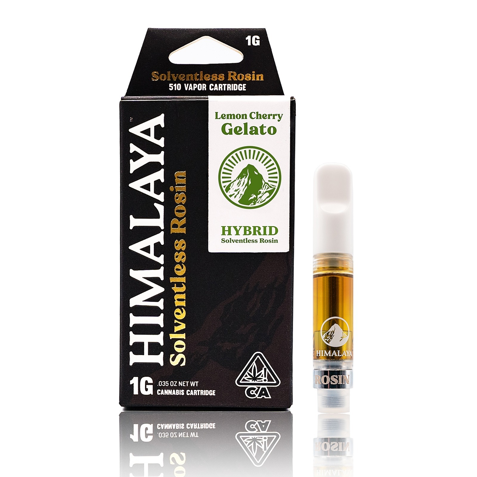 HIMALAYA: Lemon Cherry Gelato (Solventless Rosin) Cartridge | Leafly