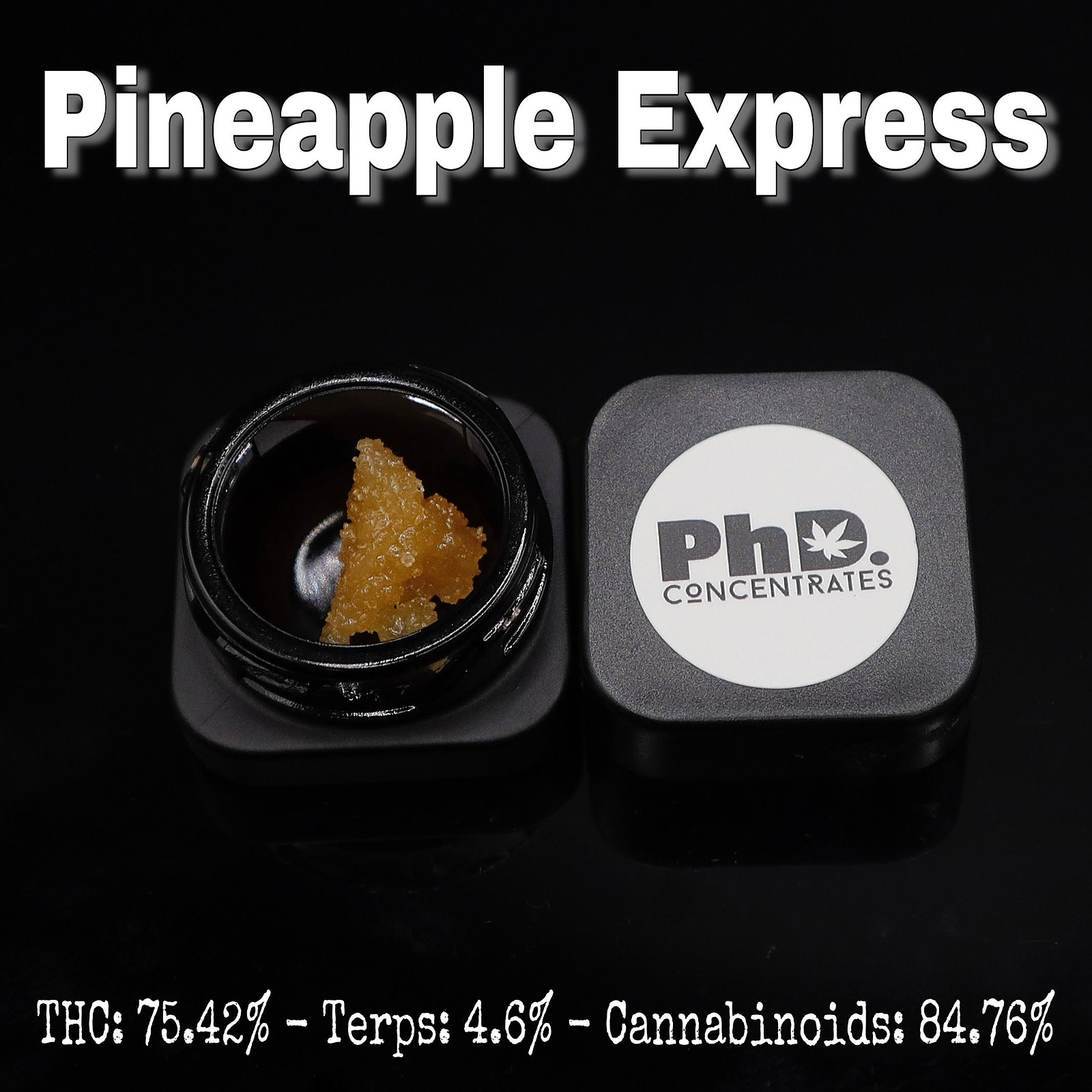 Pharmicated: Slush - Pineapple Express Sugar Wax- Concentrate 1g - 72. ...