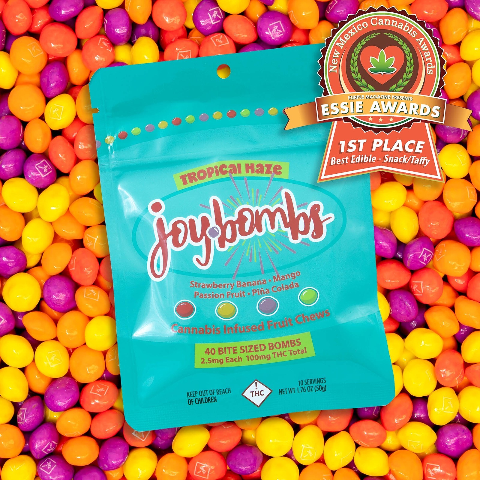 Joyibles – Creator of Joy Bombs Cannabis-Infused Fruit Chews!: Joy ...