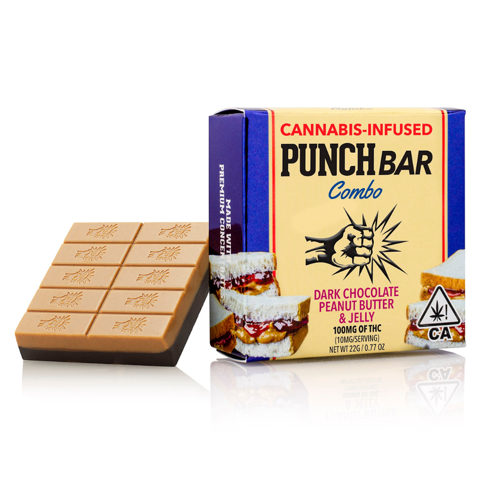 Punch: Dark Chocolate Peanut Butter & Jelly PunchBar | Leafly