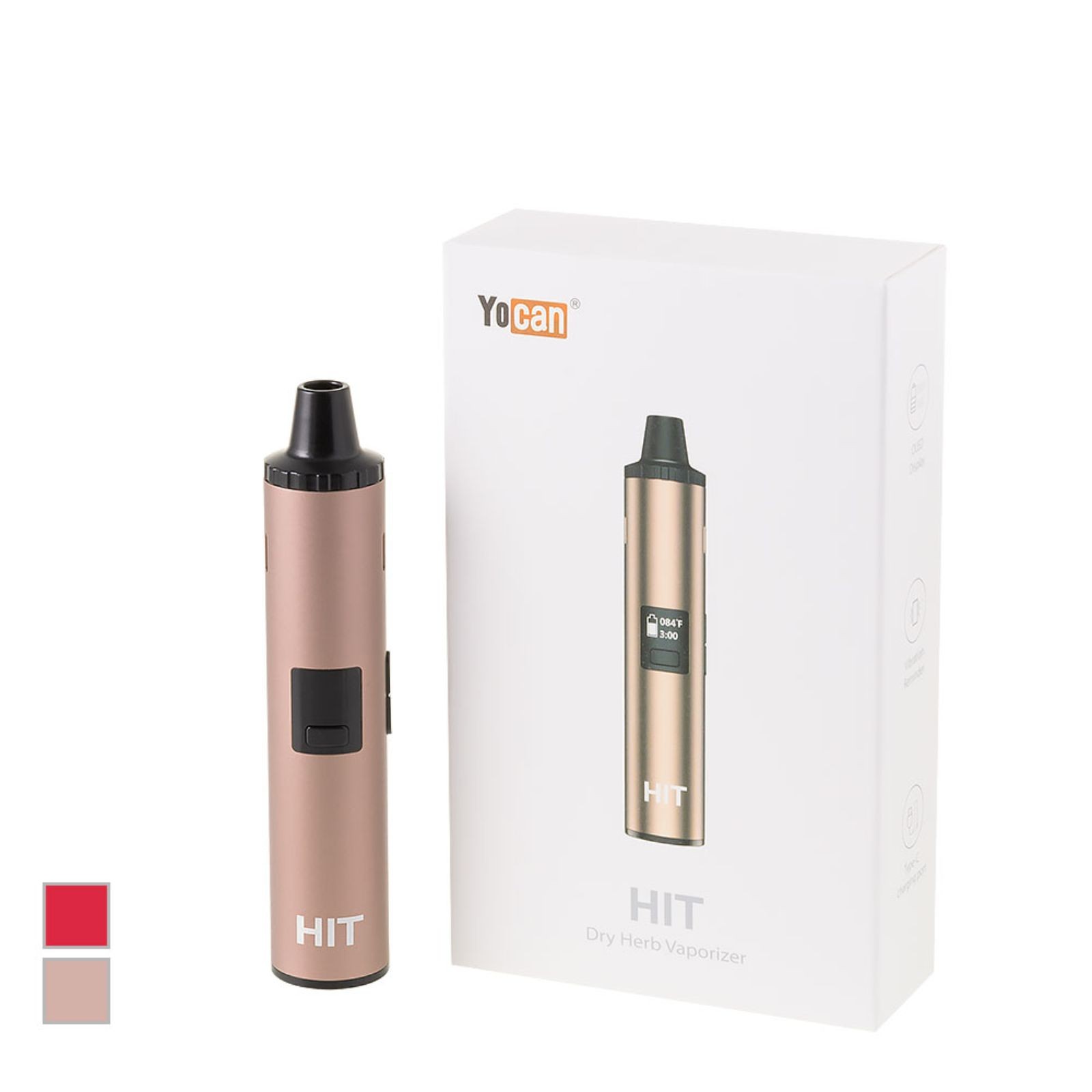 Smoking Outlet: Yocan HIT Dry Herb Vape Pen | Leafly