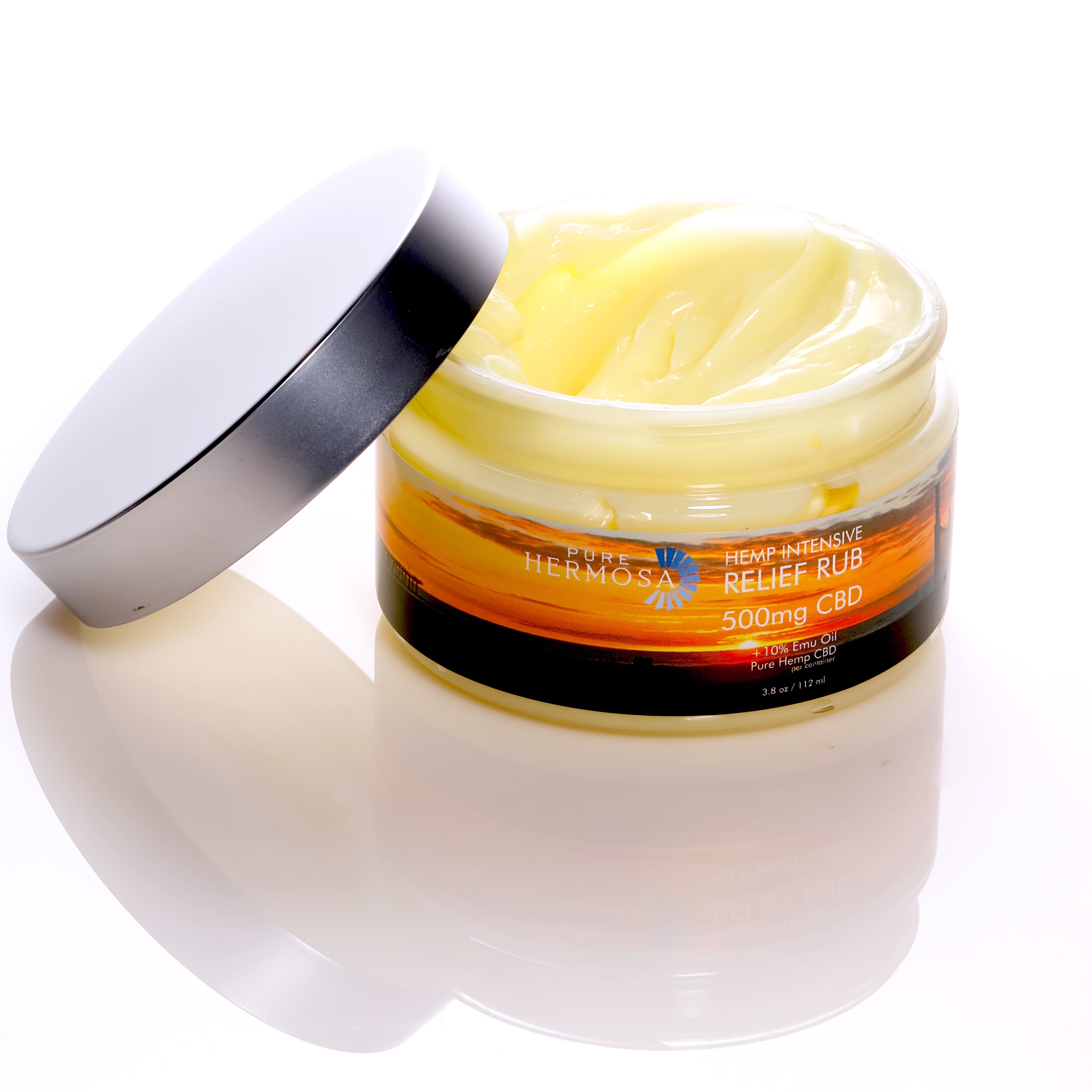 Pure Hermosa: Hemp Intensive Relief Rub • 500mg CBD + Emu Oil / Arnica ...