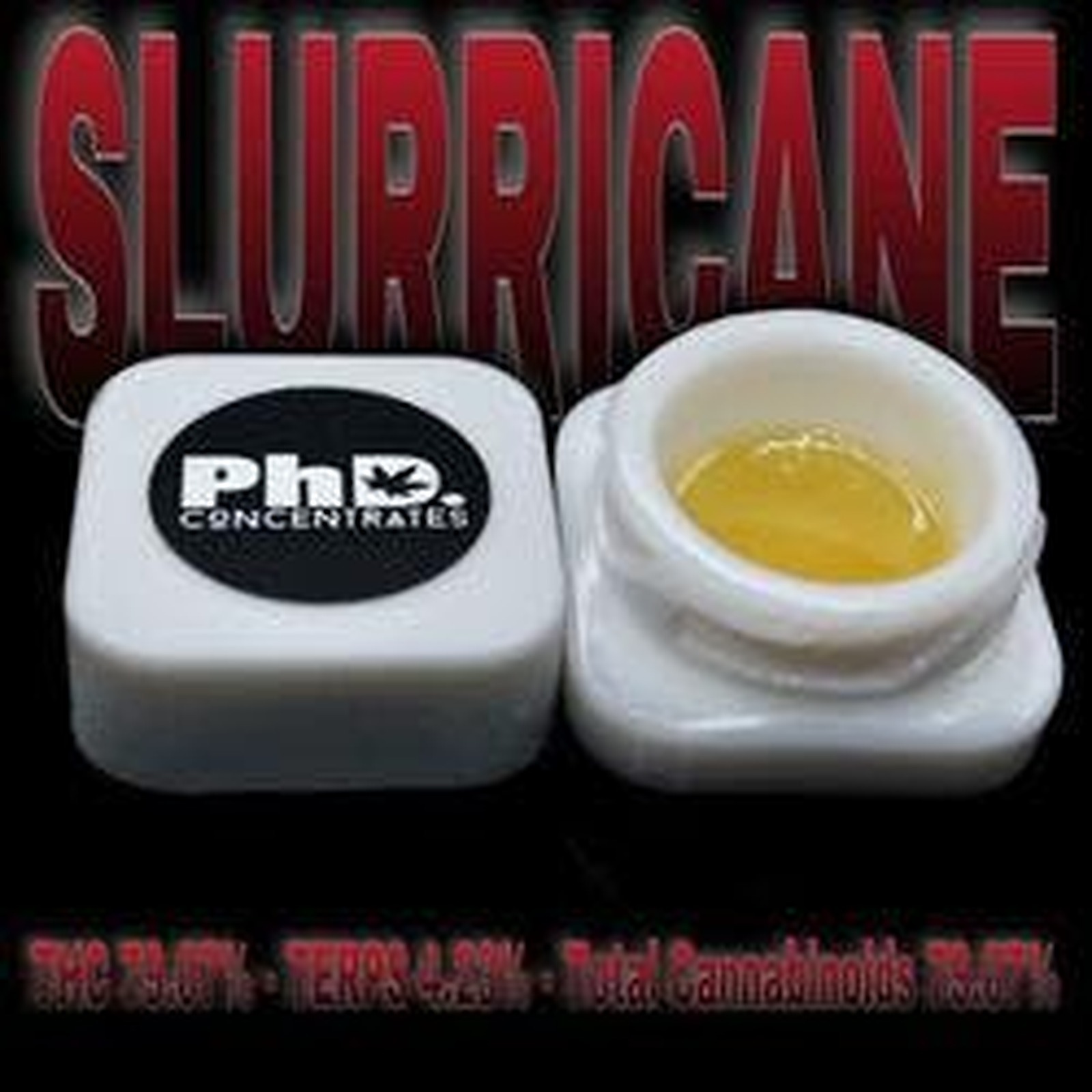 Pharmicated: PhD - Slurricane Sugar Wax - Concentrate 1g - 69.34% THC ...