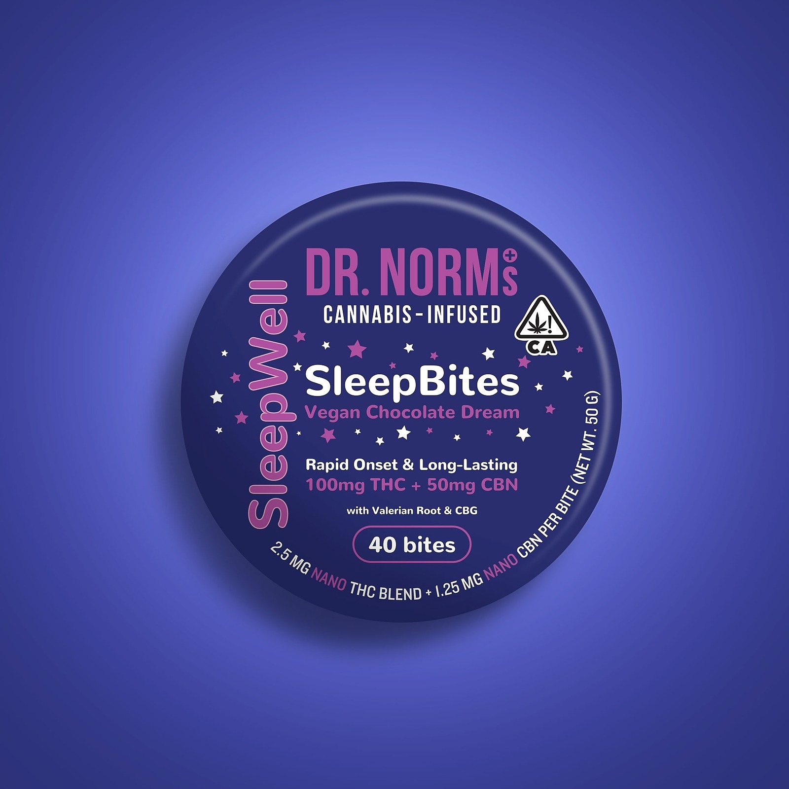 Dr. Norm's: SleepWell Fast-Acting SleepBites | Leafly