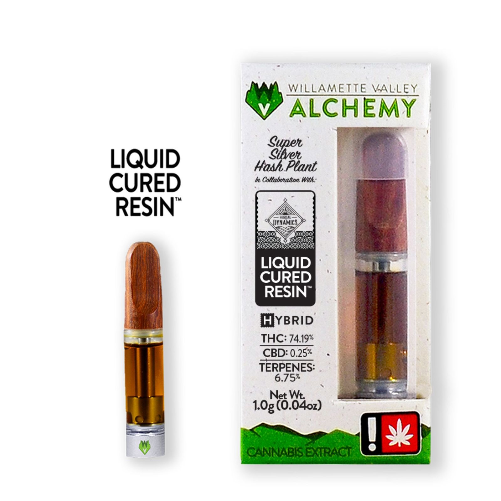 Willamette Valley Alchemy: Super Silver Hash Plant LCR™ CCell Cartridge ...