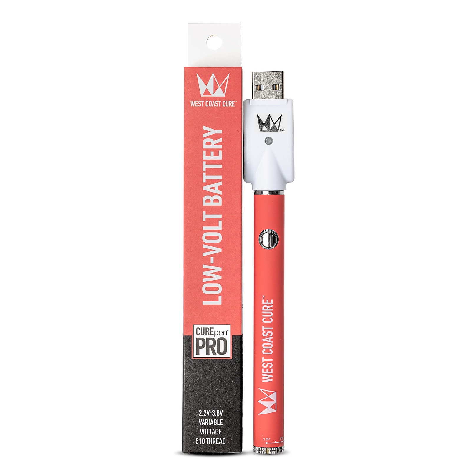 West Coast Cure: CUREpen Pro Battery - Red | Leafly