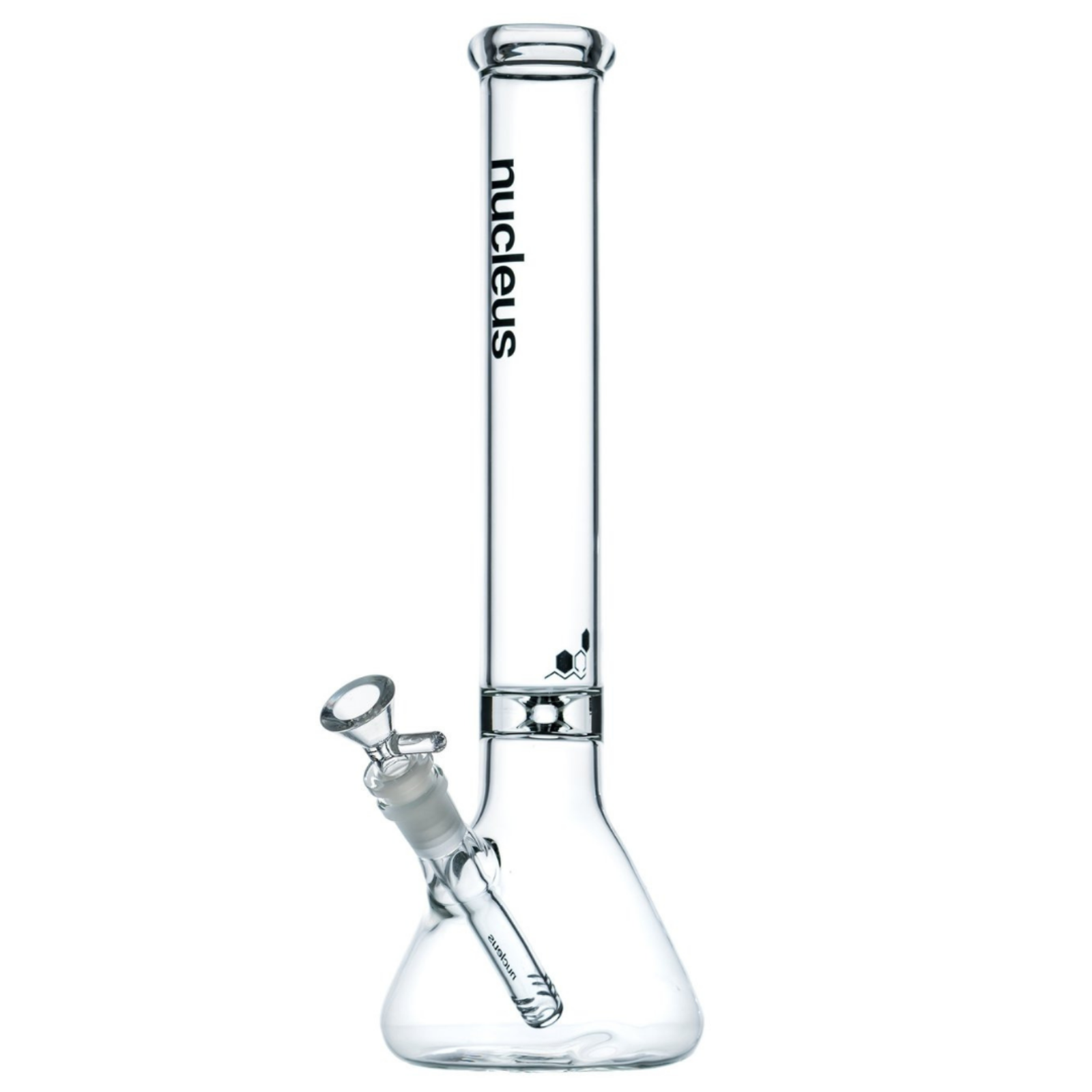 Sesh Sensei: Nucleus Glass | 14" Classic Beaker Bong w/ Donut Style Ice ...