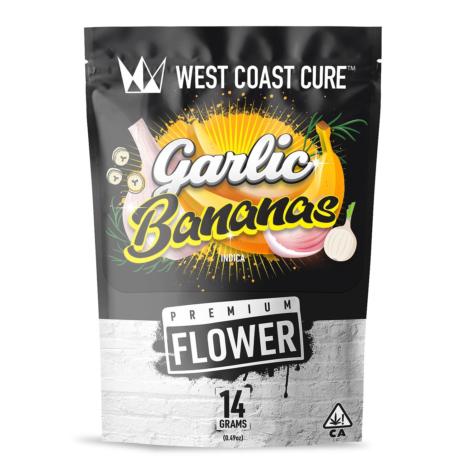 West Coast Cure: Garlic Bananas - 14G Premium Flower | Leafly