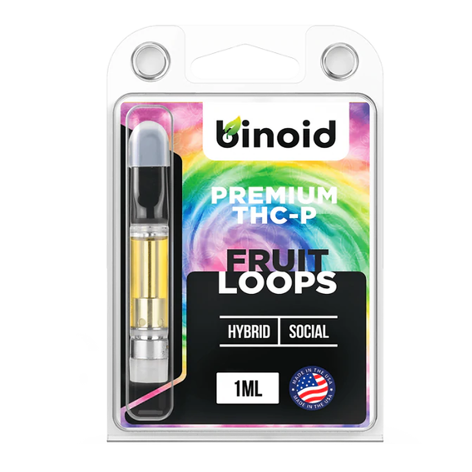 Binoid: THC-P Vape Cartridge - Fruit Loops | Leafly