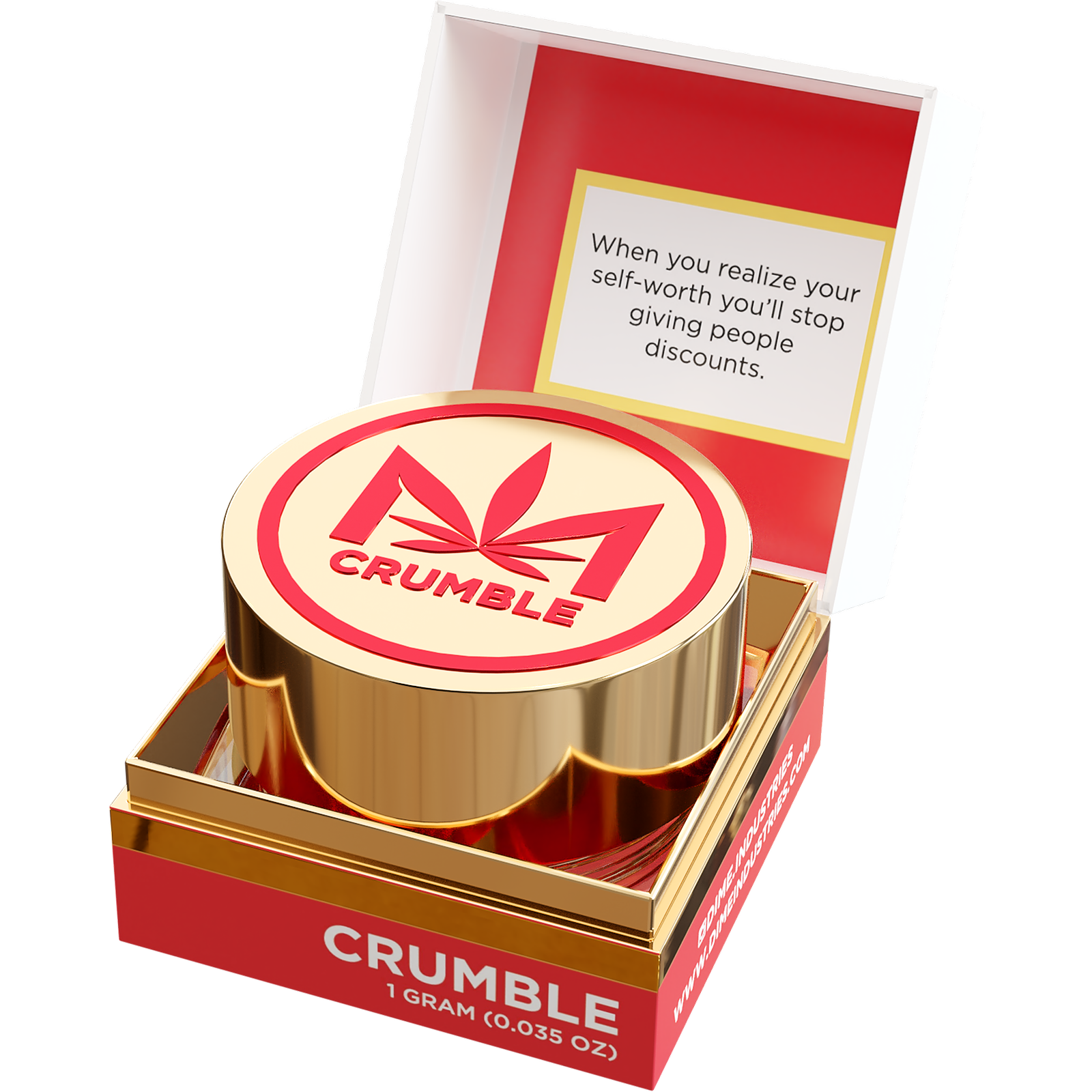 Dime Industries: Live Resin PB Souffle Crumble | Leafly