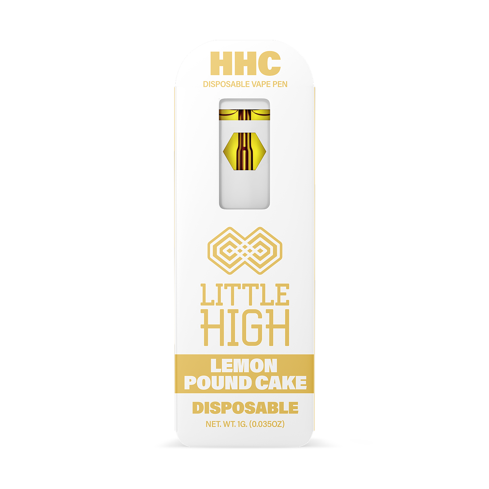 Little High: Little High - HHC Hybrid - Lemon Pound Cake - 1 Gram ...