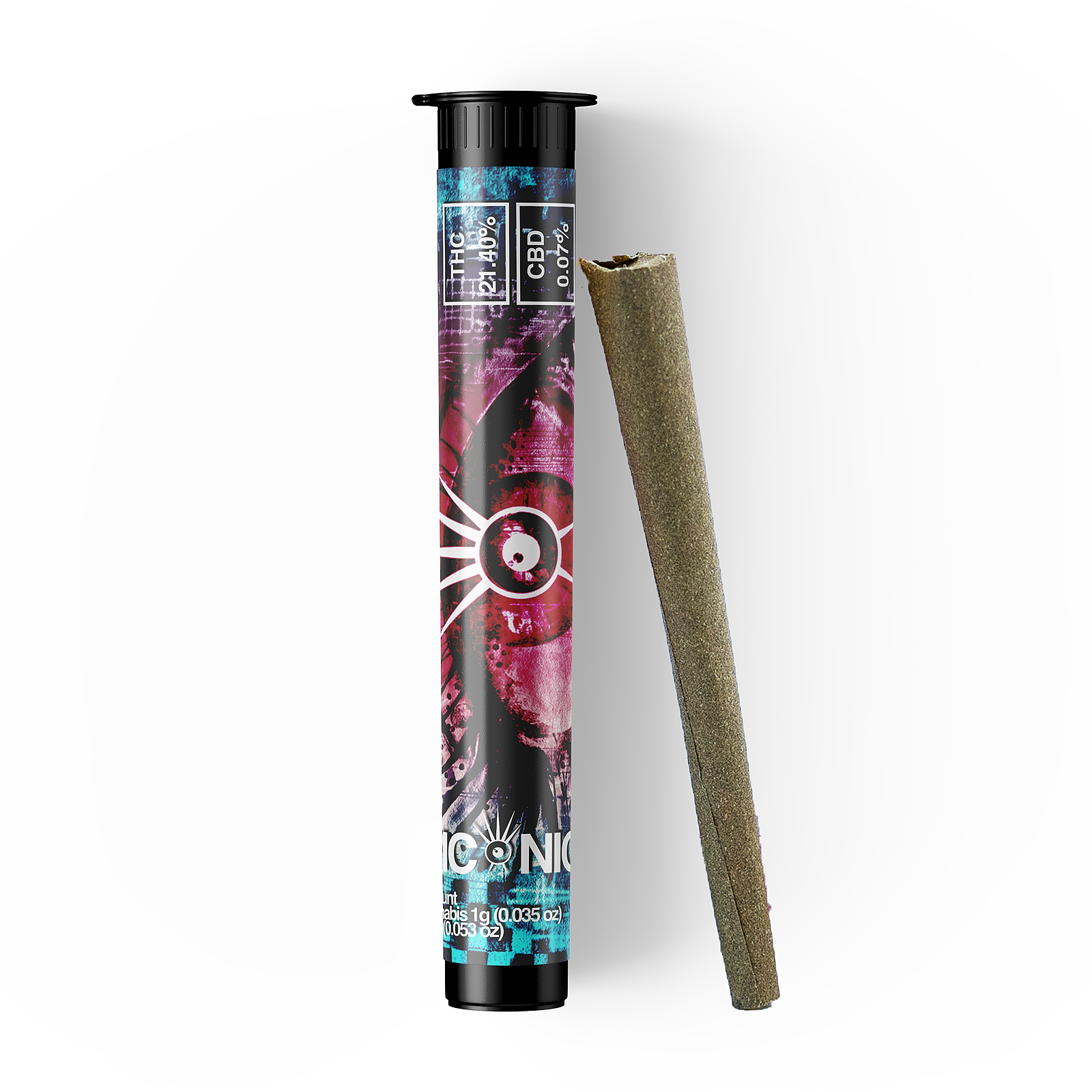 Iconic: 1G Future #1 21.40% Iconic Blunt (Indica/7 Points) | Leafly