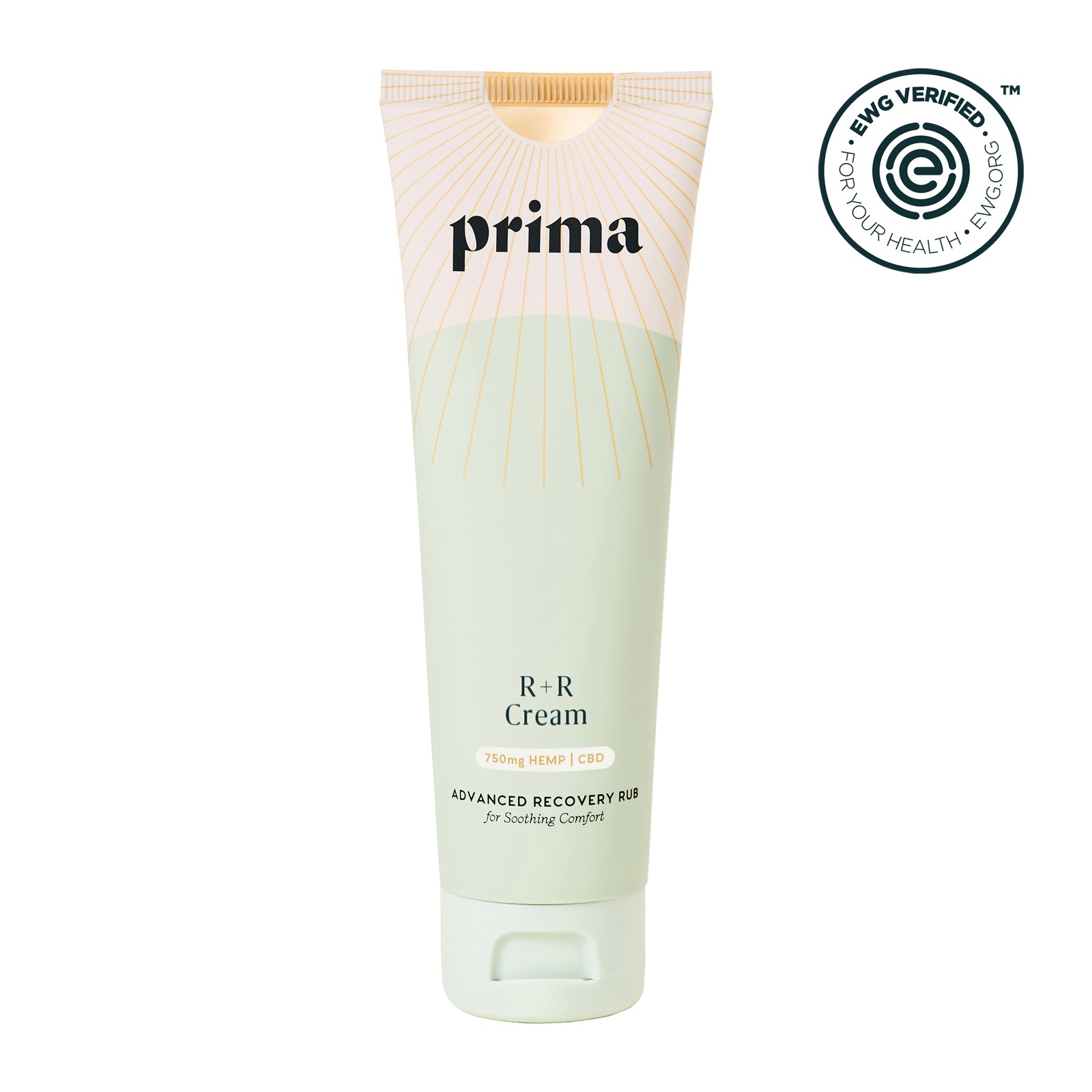 Prima: R+R Cream 750mg CBD Cooling Recovery Rub with Menthol and ...