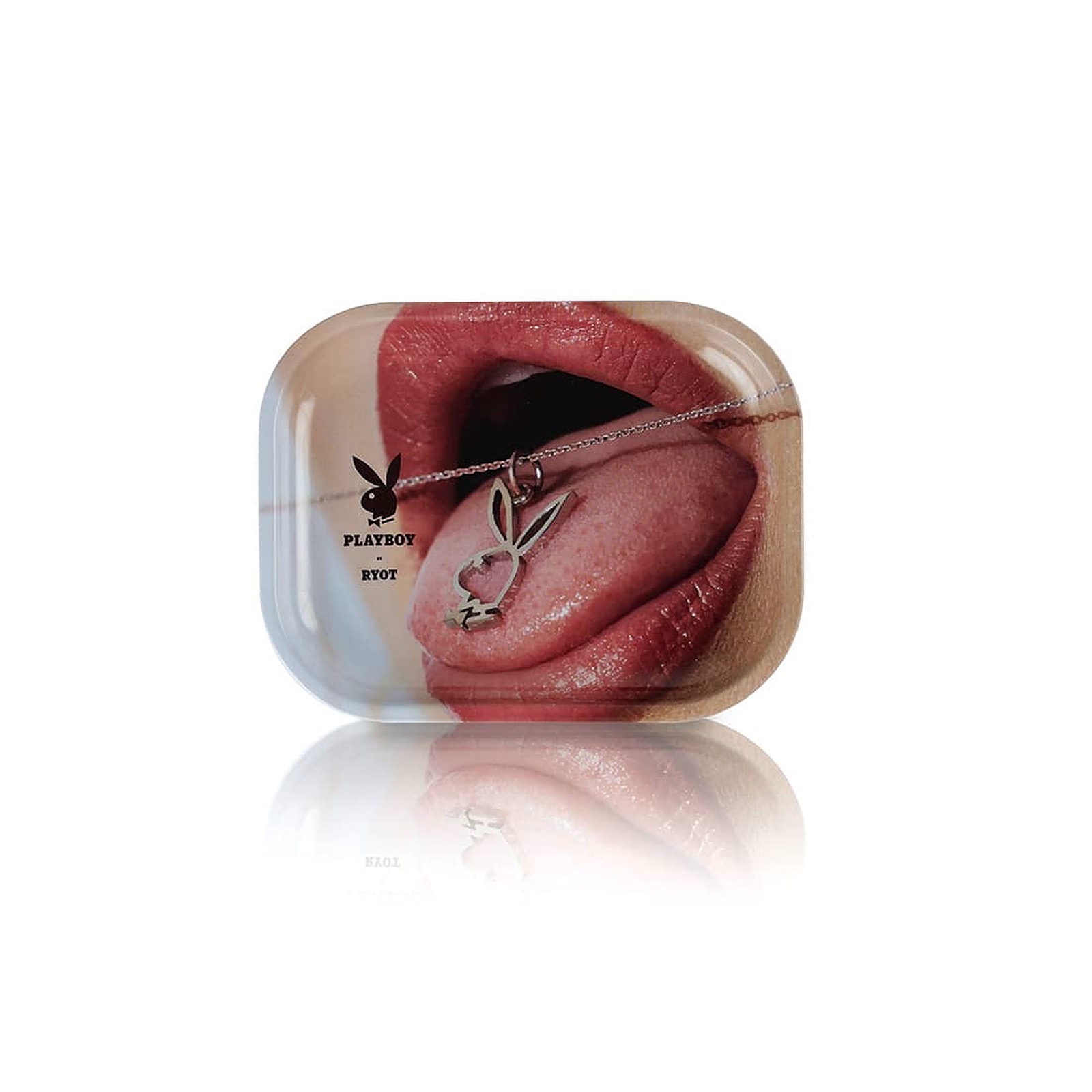 RYOT: PLAYBOY by RYOT® Small Mouth Tin Tray | Leafly