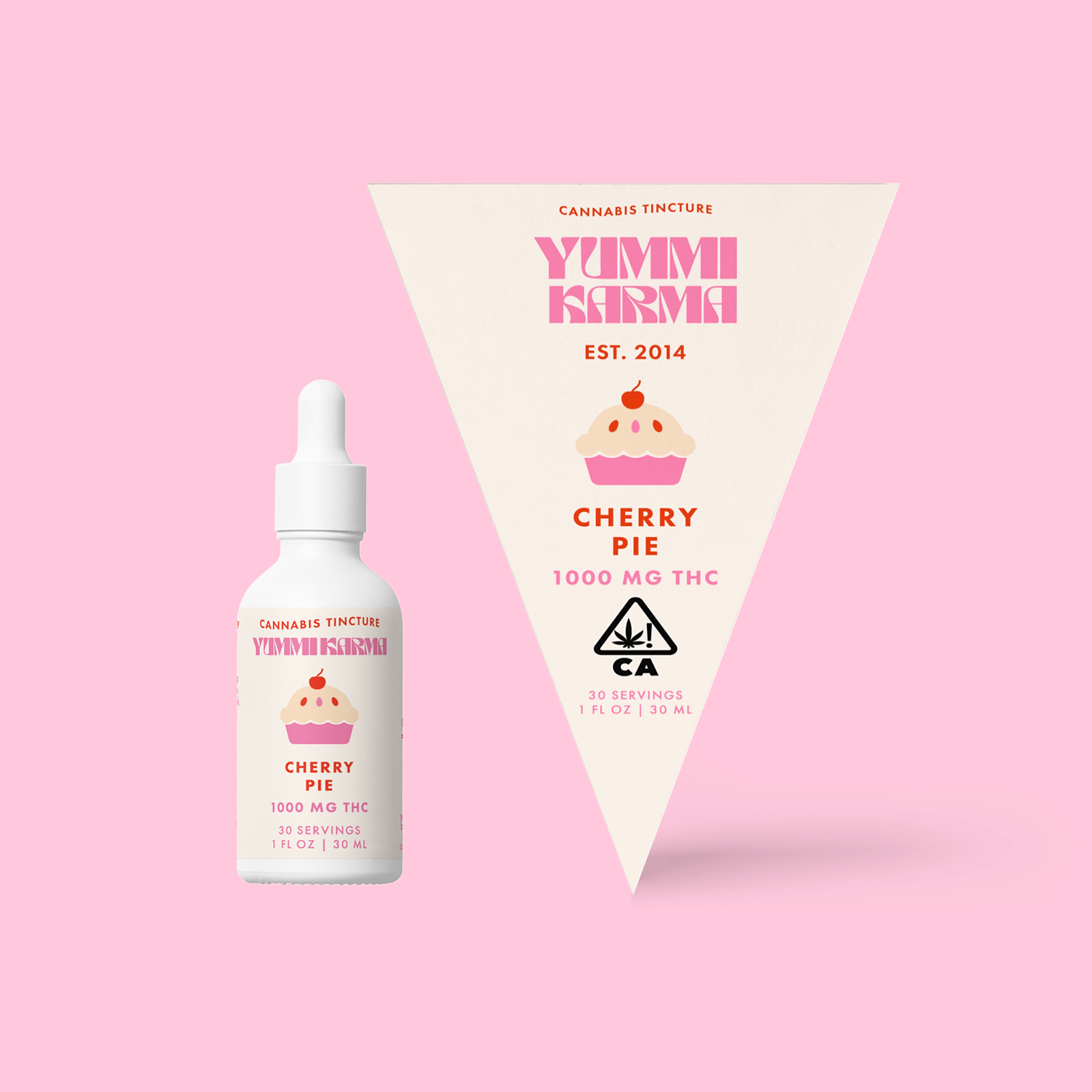 Yummi Karma: Cherry Pie | Get Baked Drops | 1000mg THC | Leafly