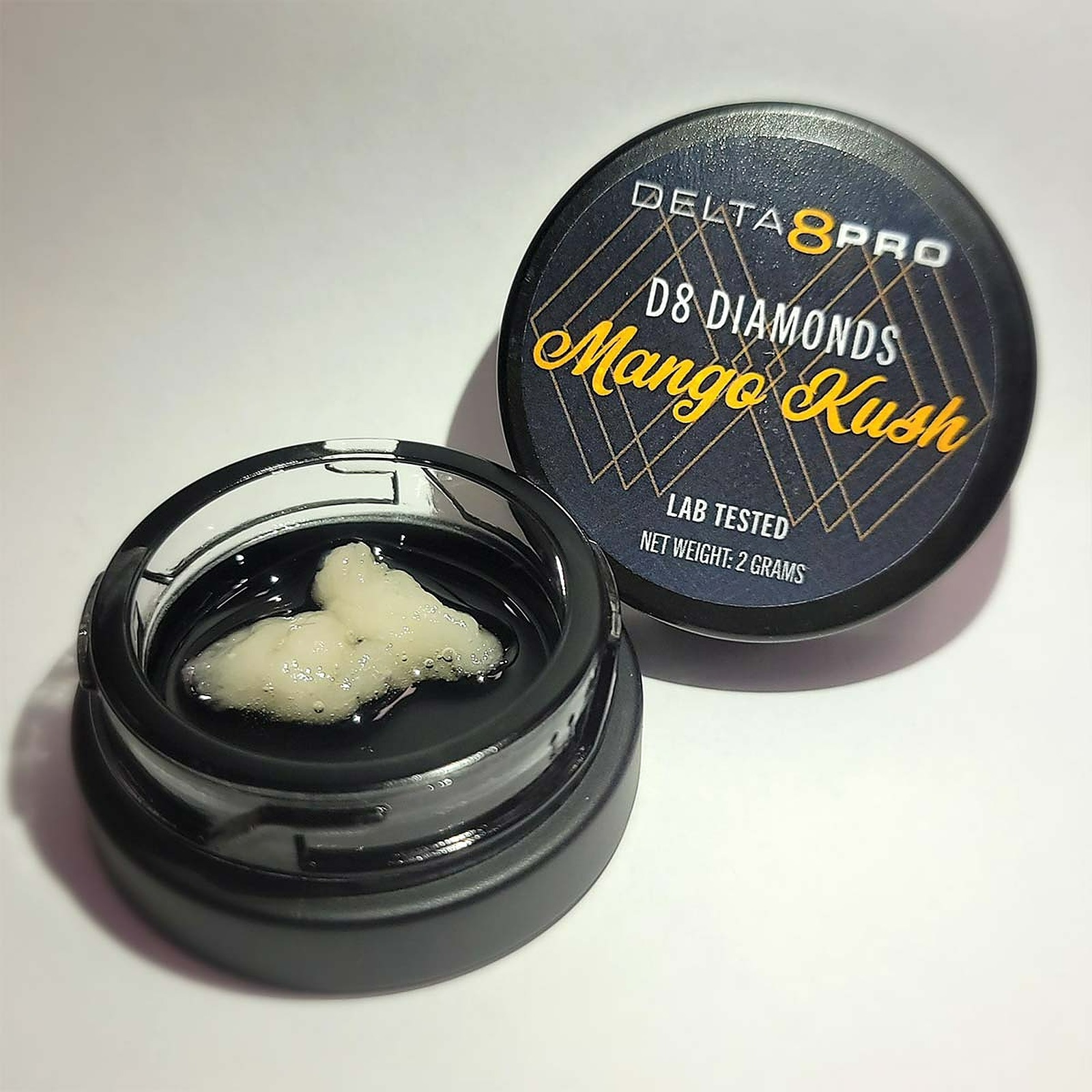 Delta 8 Pro: Delta 8 THC Sauce & Diamonds 2g Mango Kush | Leafly