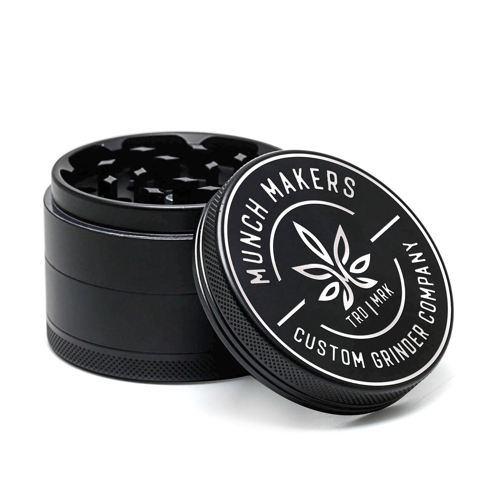 Munchmakers - Premium Custom Grinders: Ceramic Coating Grinder 4PC 2.4 ...