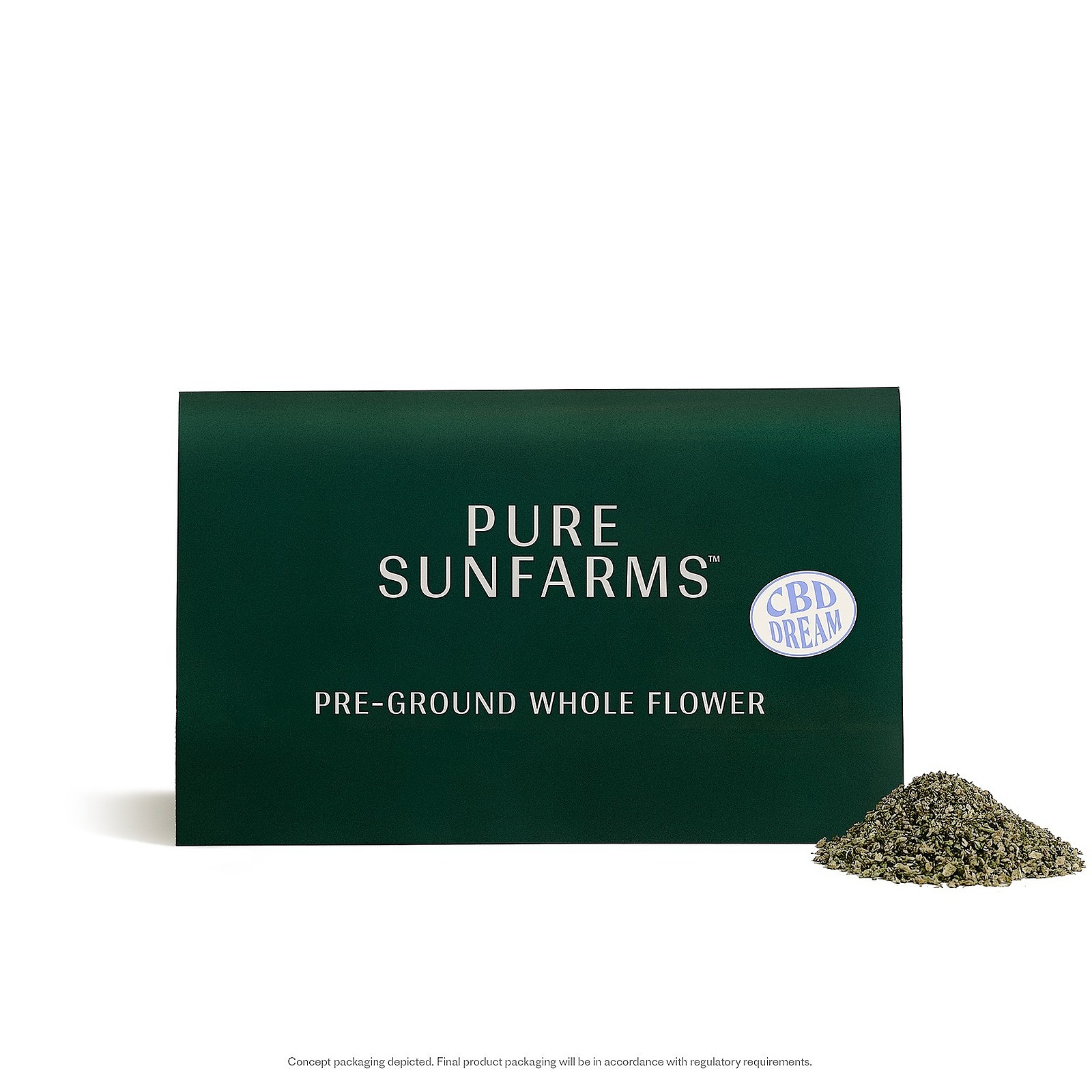 Pure Sunfarms: CBD Dream Pre-Ground Flower | Leafly