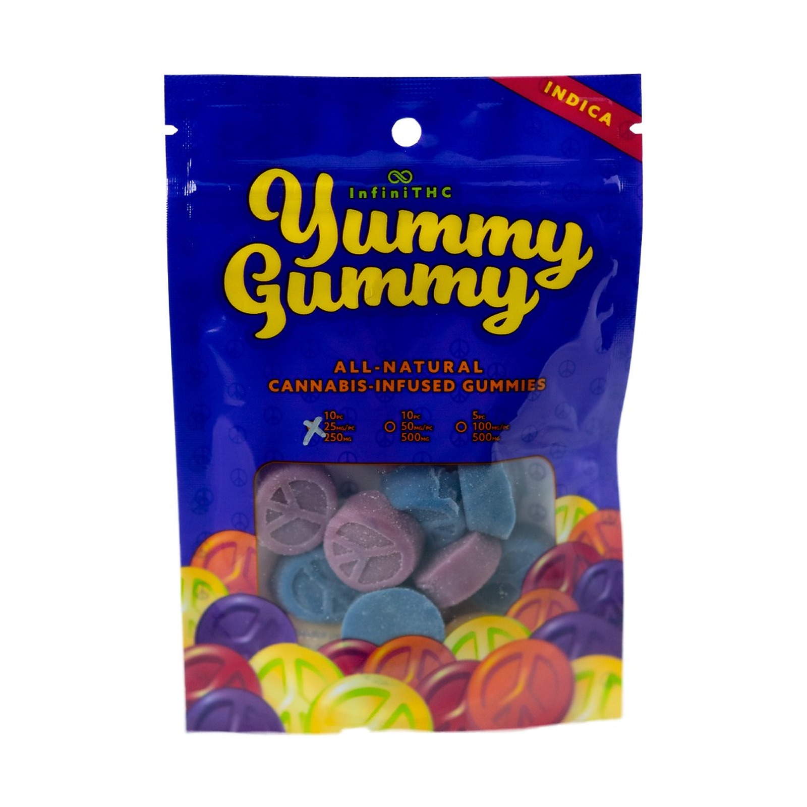 Yummy Gummy: YG Indica 25mg Ten Pack | Leafly