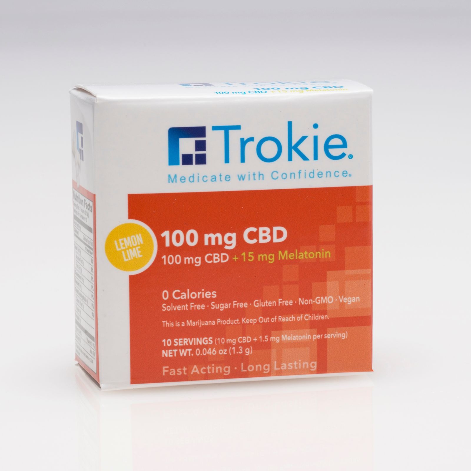 Trokie: CBD + Melatonin Lozenge 100mg | Leafly