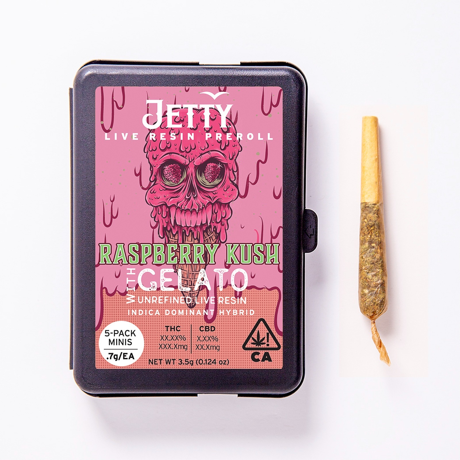 Jetty Extracts: Raspberry Kush x Gelato UNREFINED Live Resin Infused ...