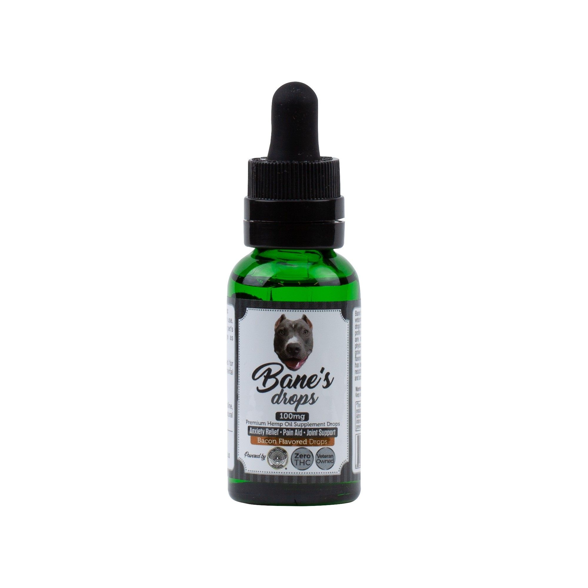 Pure American Hemp Oil: Bane's Drops - 100mg Premium Hemp Oil ...