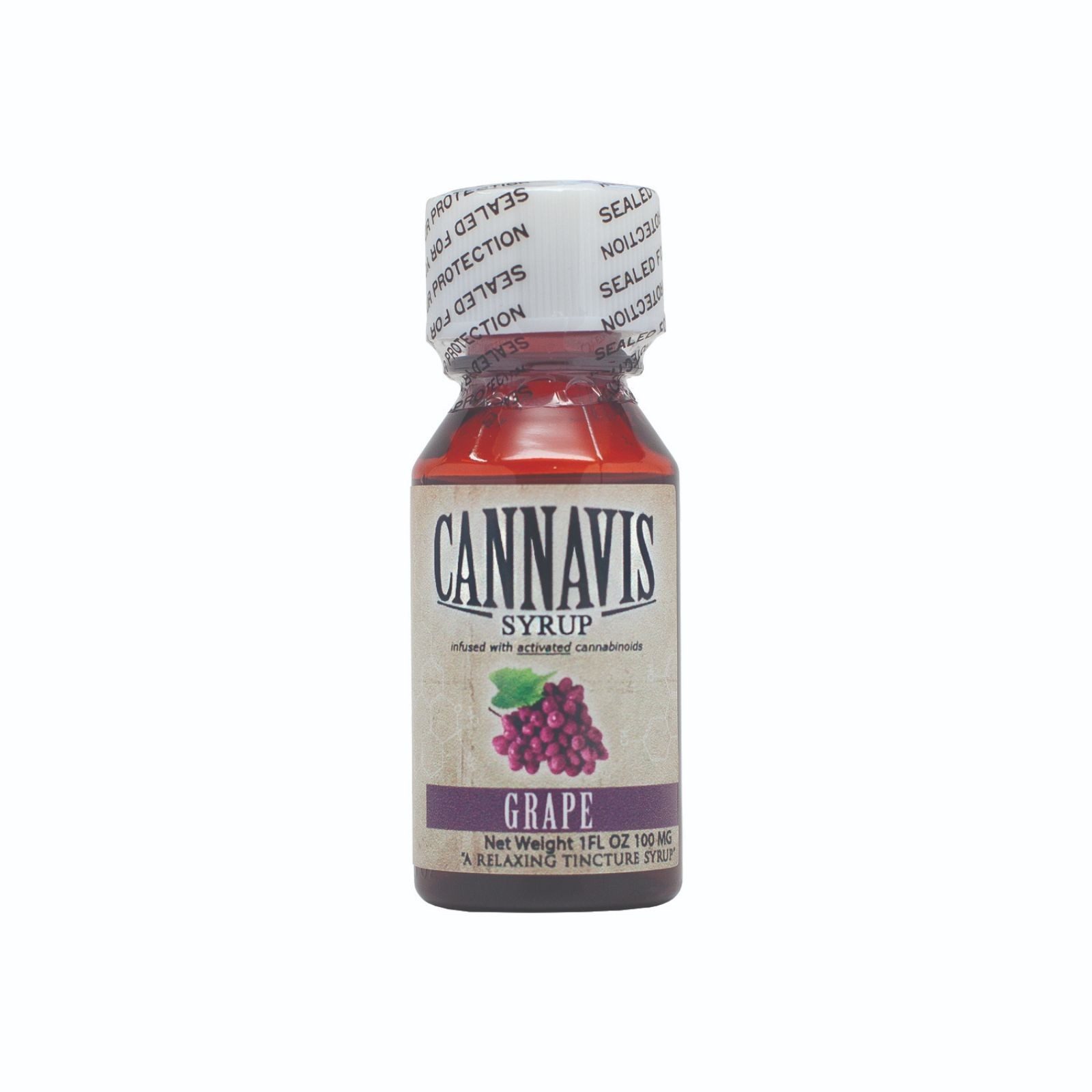 Cannavis: Grape Syrup 100mg 1oz | Leafly