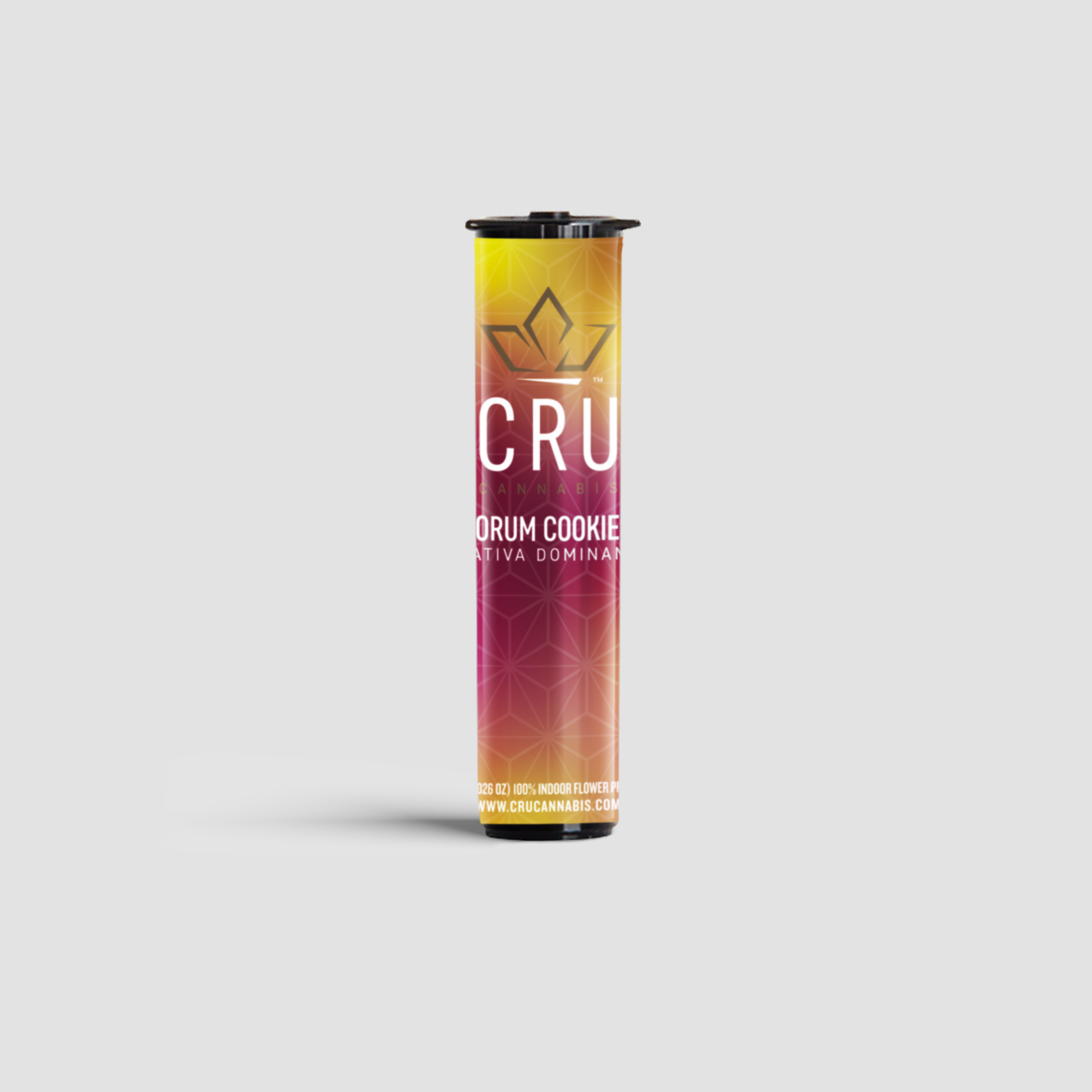 CRU Cannabis: Forum Cookies .75G Sativa Pre-Roll | Leafly
