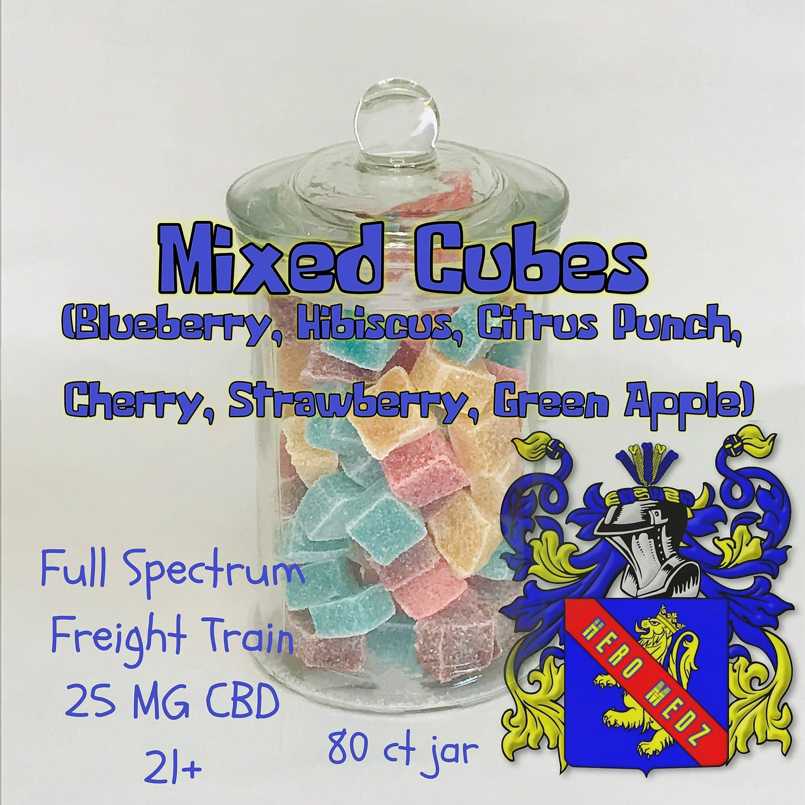 HeroMedz LLC: Extreme CBD CBT Gummies 25 MG | Leafly