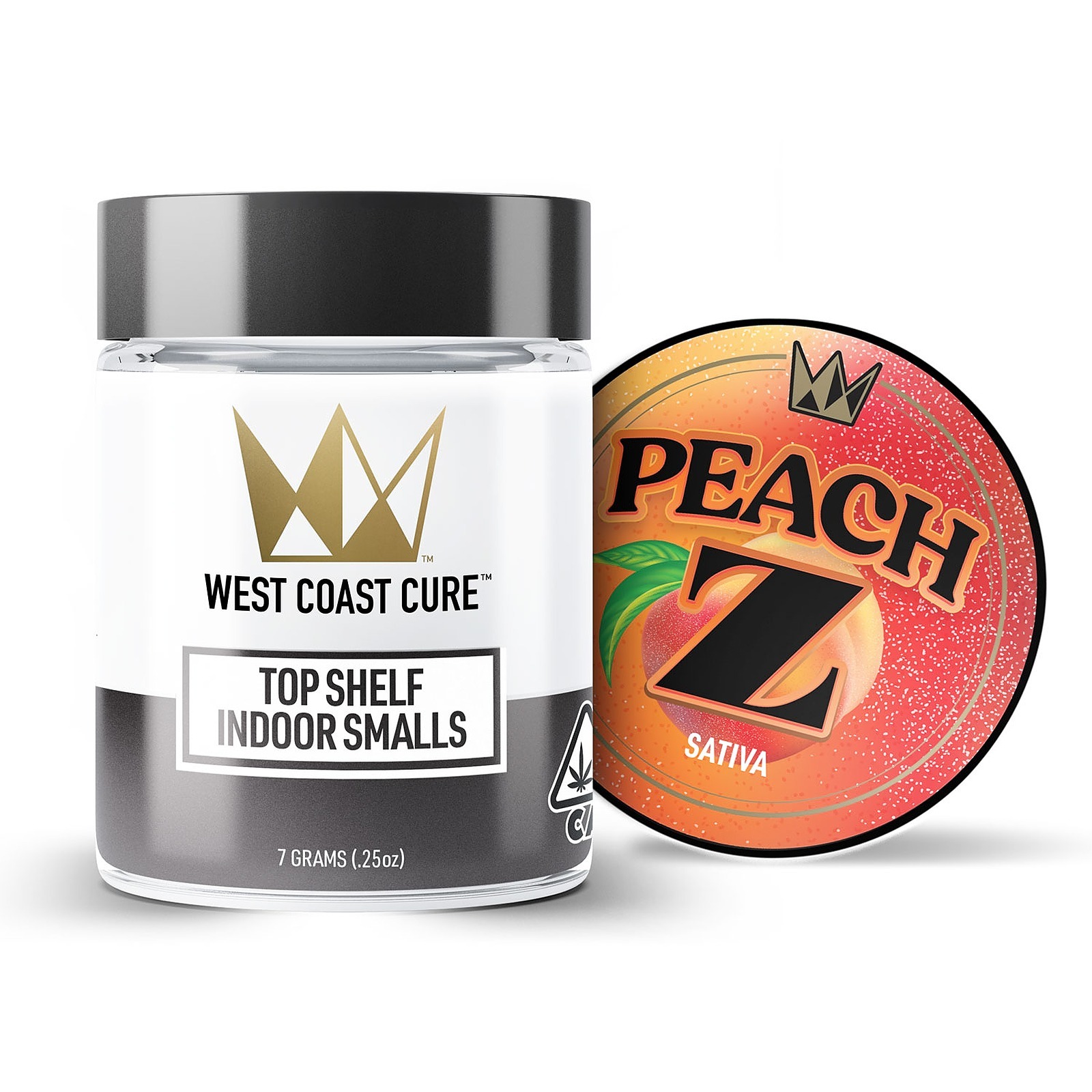 West Coast Cure: Peach Z - 7G Top Shelf Indoor Smalls | Leafly