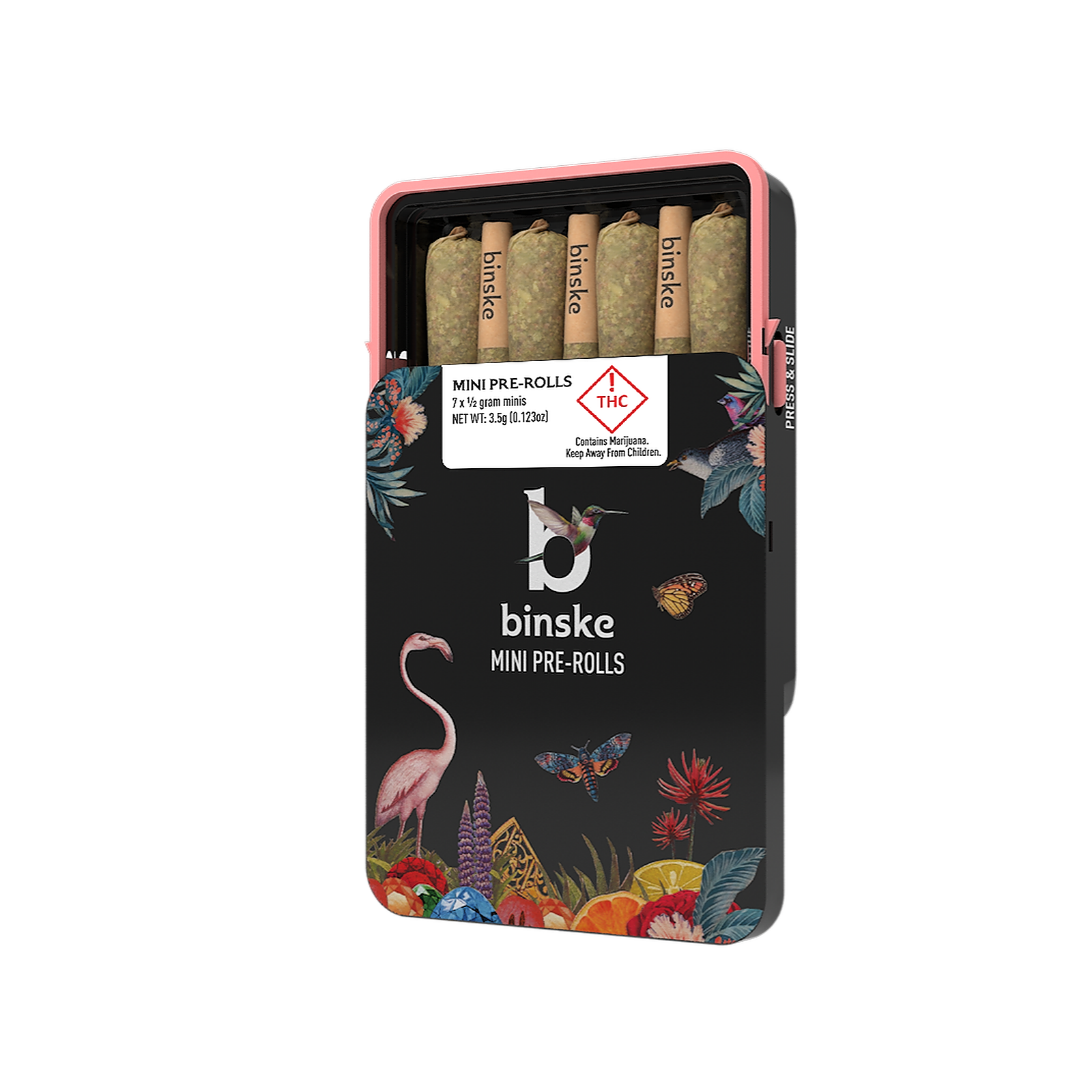 binske: Lemon Frosting Pre-Rolls .5g 7-pack | Leafly