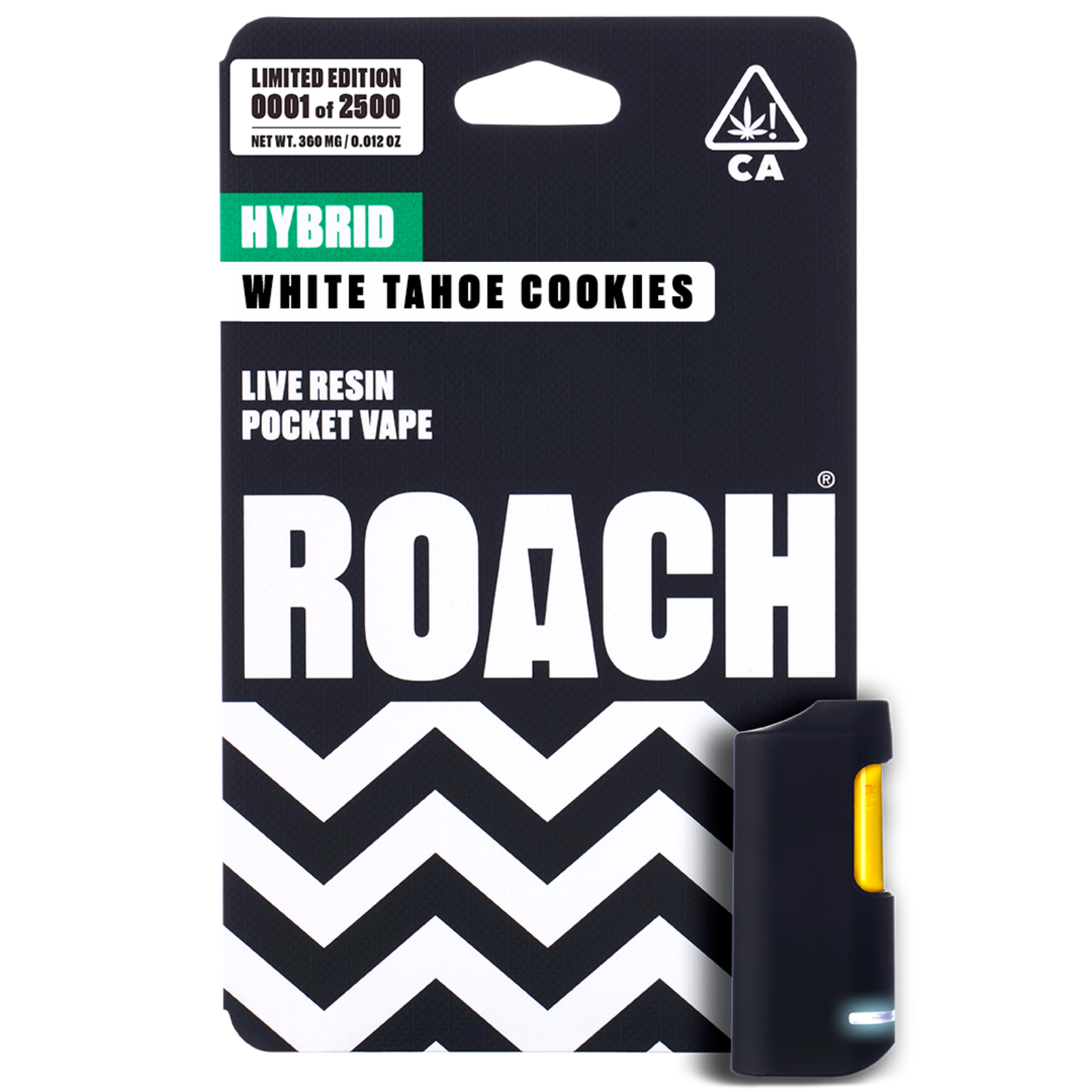 ROACH: ROACH - White Tahoe Cookies (0.36g) | Leafly