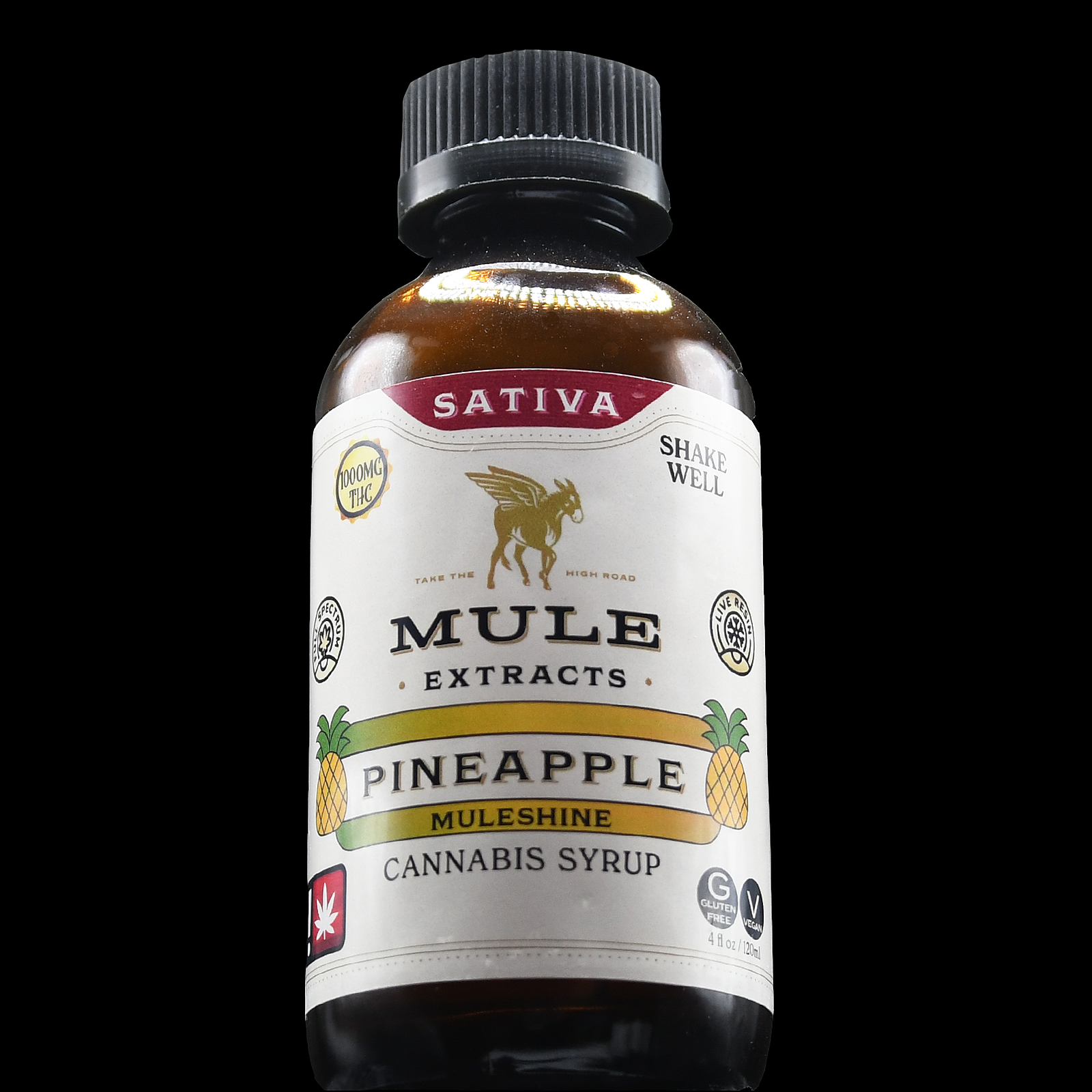 Mule Extracts: 1000mg Pineapple Muleshine Sativa | Leafly