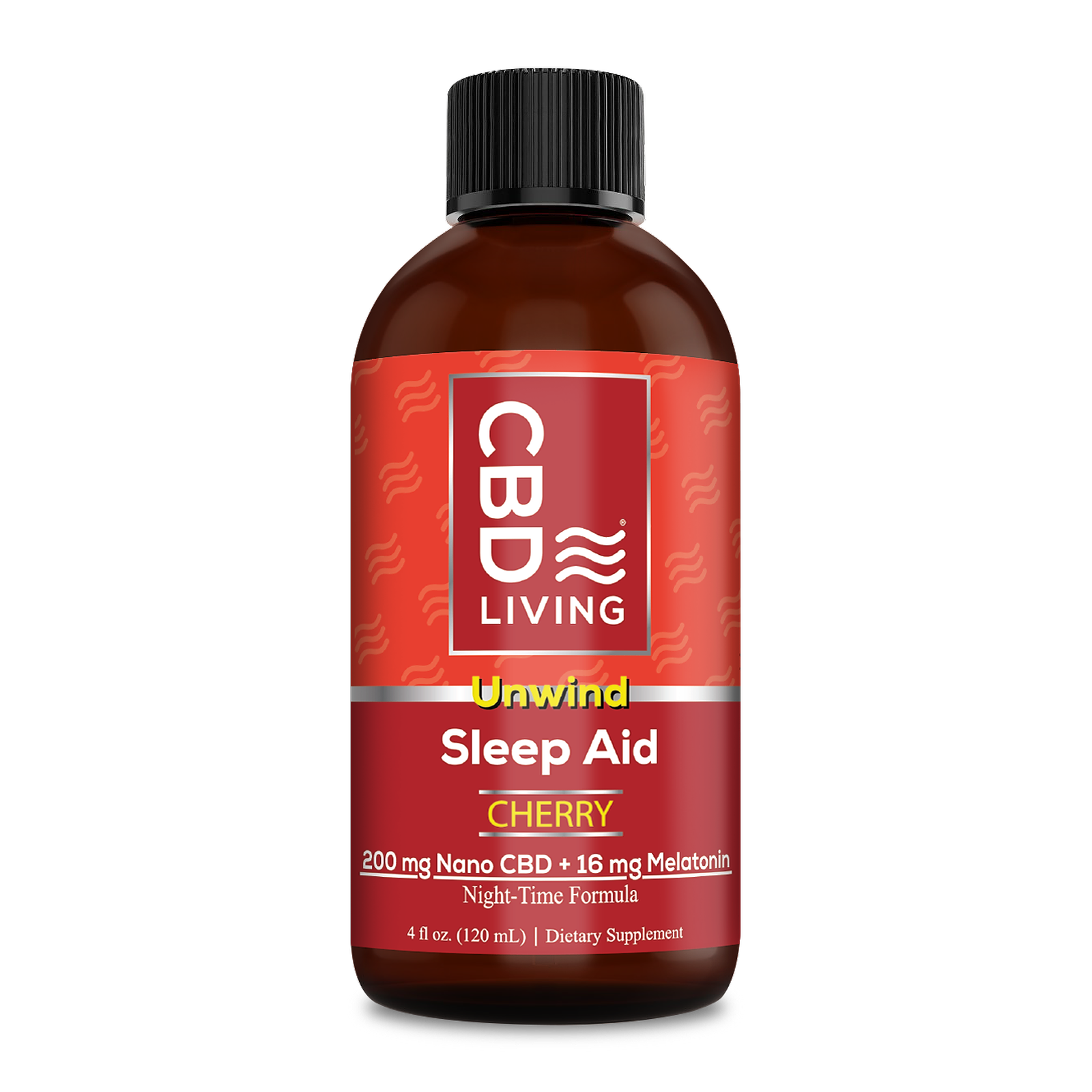 CBD Living: CBD Living Sleep Aid Cherry Syrup 200mg | Leafly