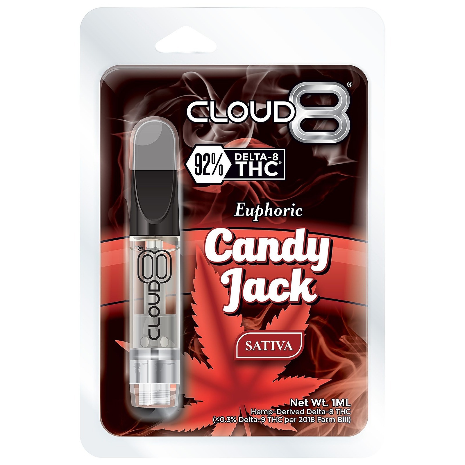 Cloud 8 Delta-8 THC: Cloud 8 - Delta 8 - Candy Jack - 1ML Cartridge | Leafly