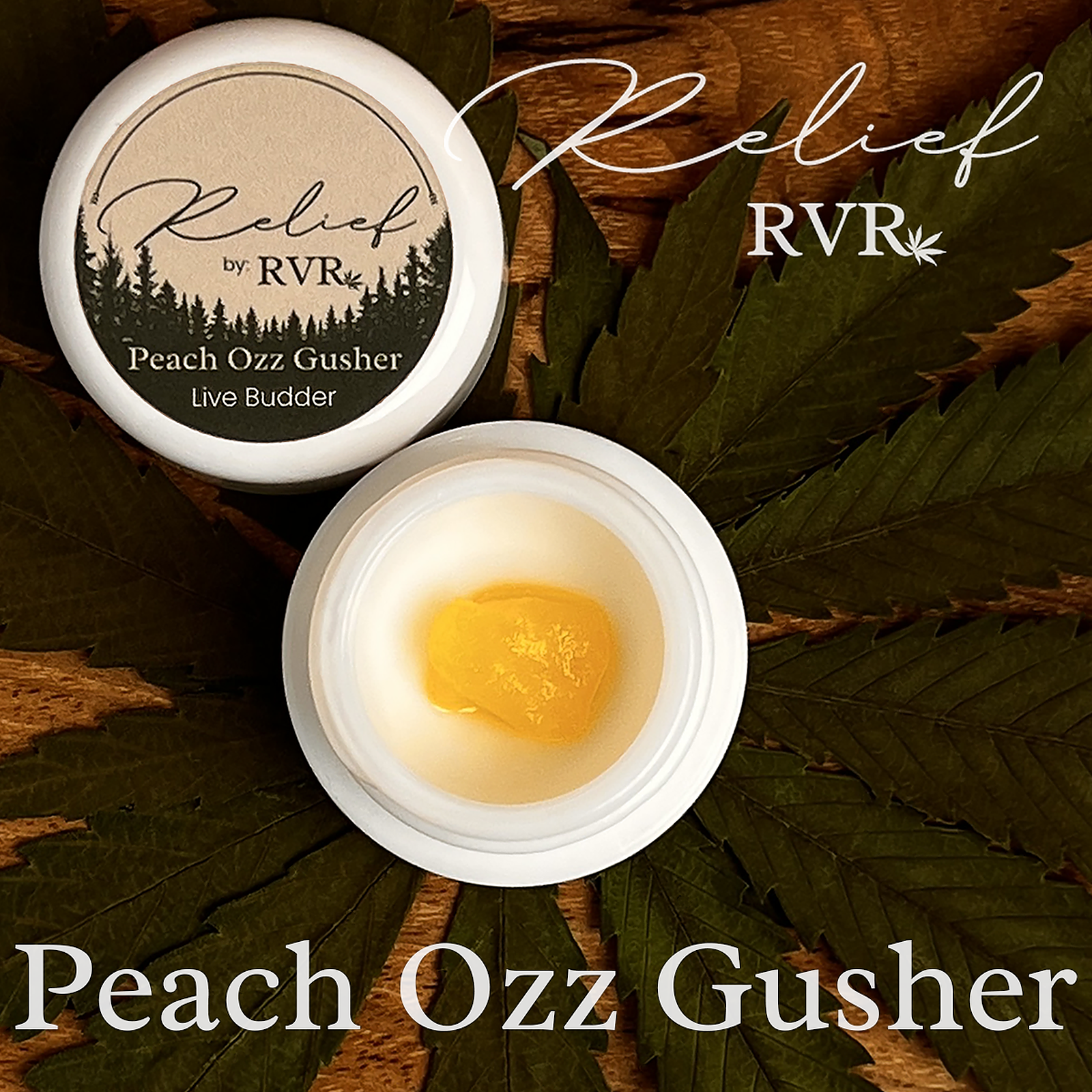 River Valley Relief: Peach Ozz Gusher Live Budder | Leafly