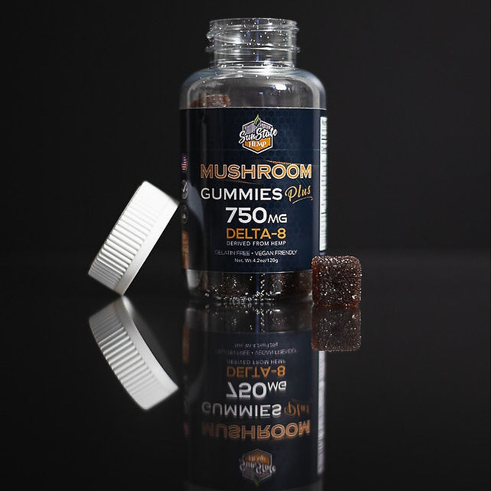 Sun State Hemp: Mushroom Nutritional gummies with CBD | Leafly