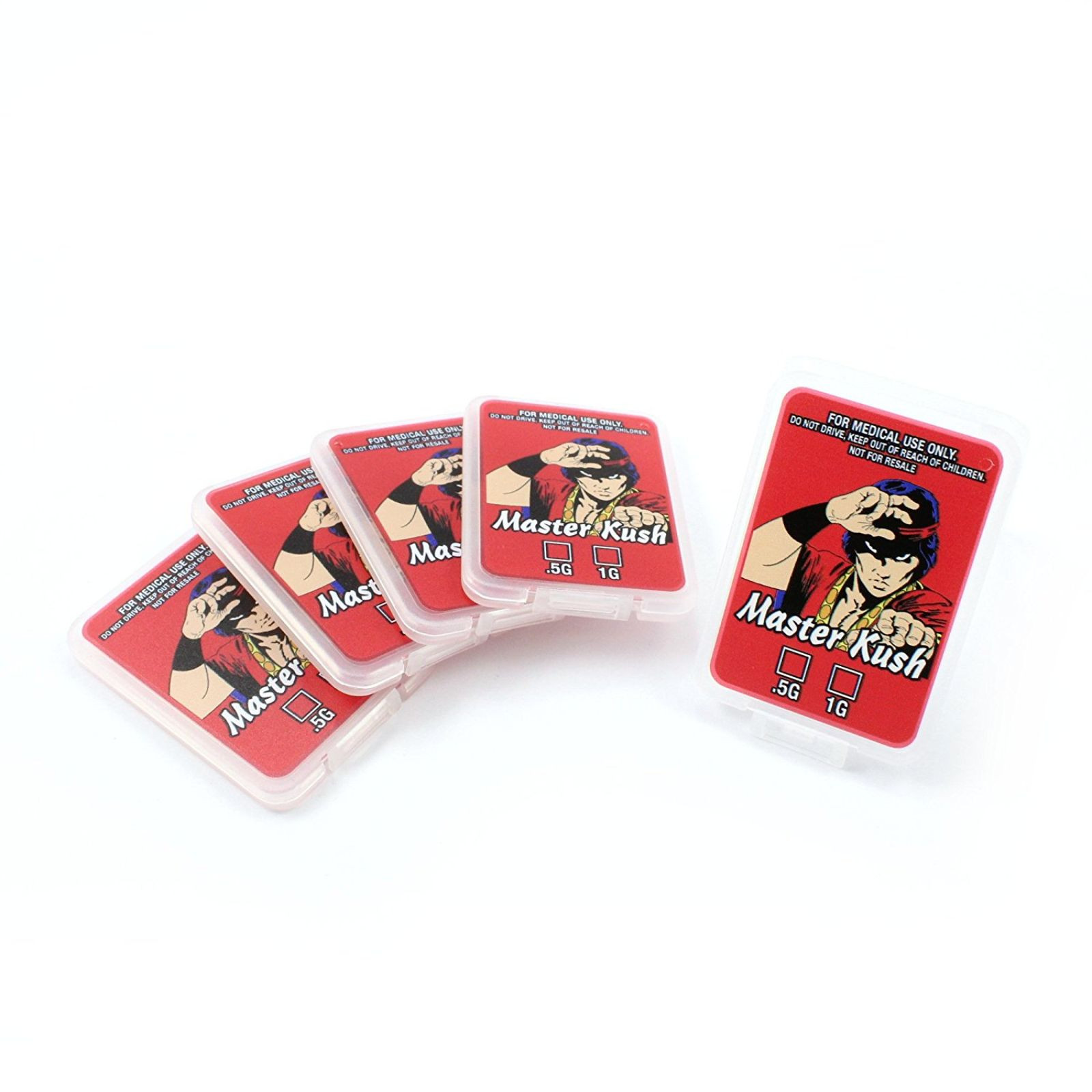 Shatter Labels: 25 MASTER KUSH Cannabis Strain Label Shatter Packs Wax ...