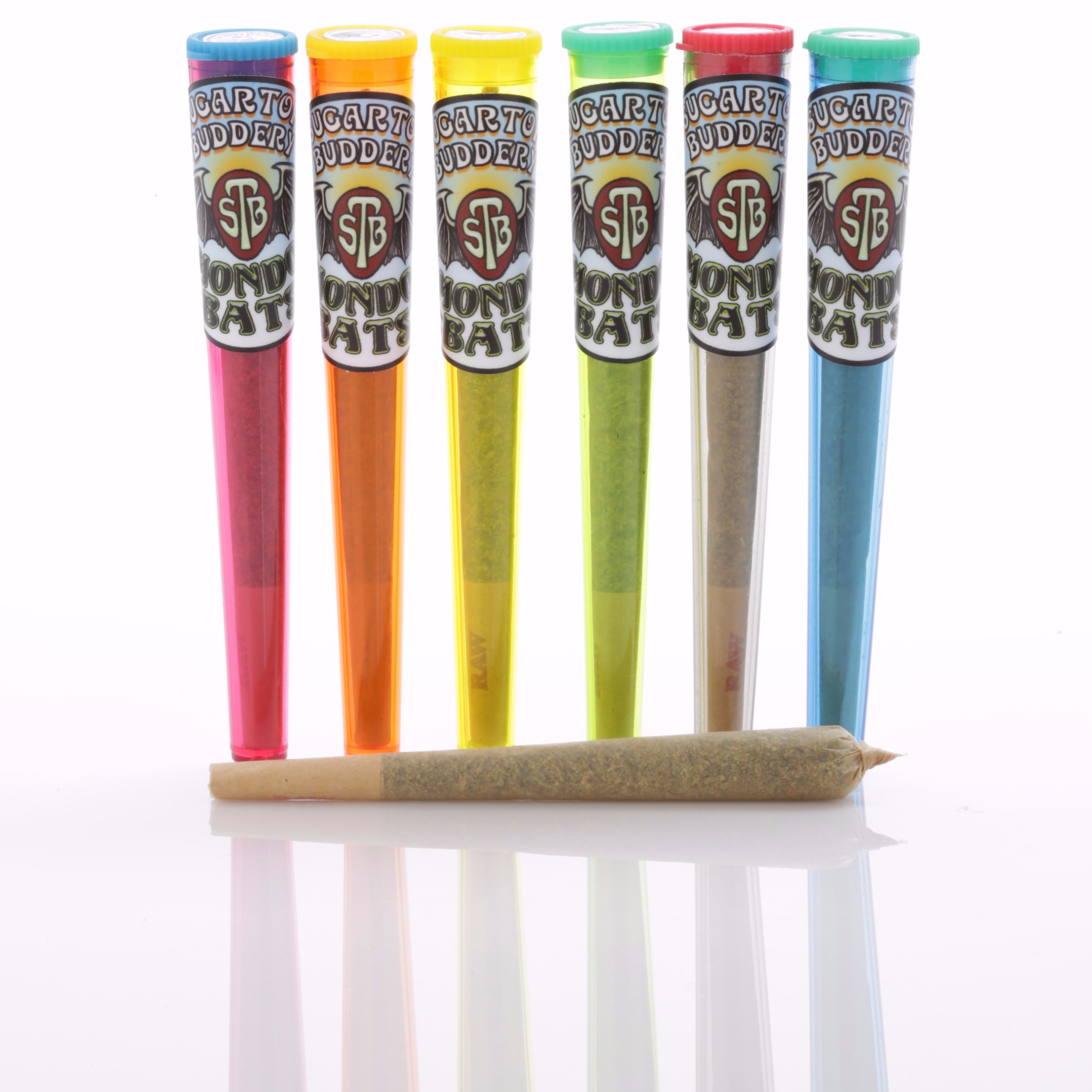 SugarTop Buddery: Mondo Bat 1.2 gram Pre-rolls | Leafly