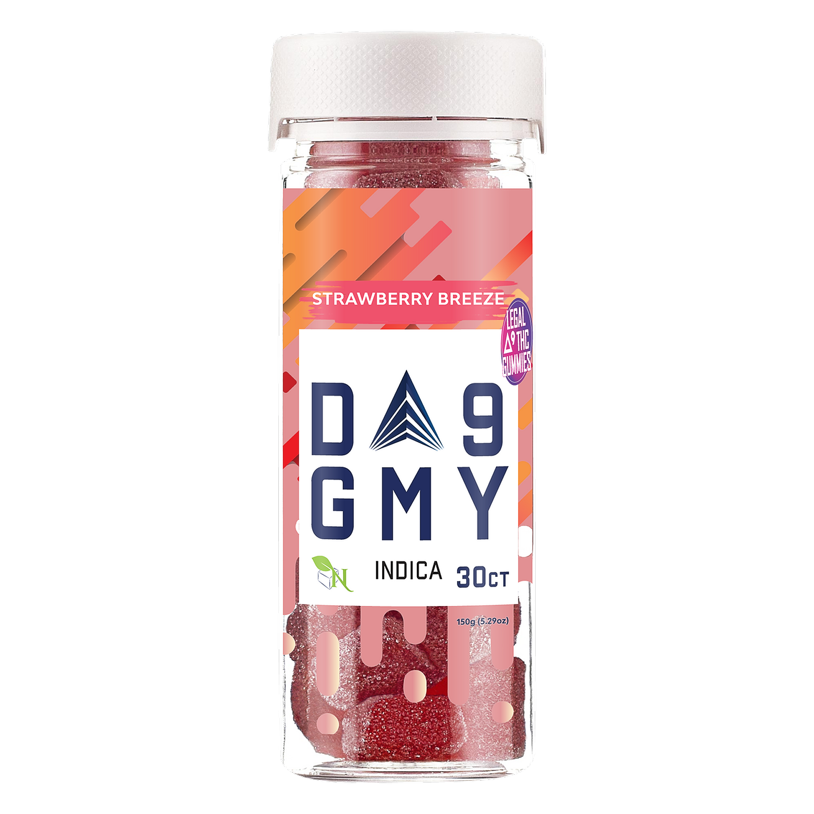 A Gift From Nature: Delta 9 Gummies Strawberry Breeze – INDICA | Leafly